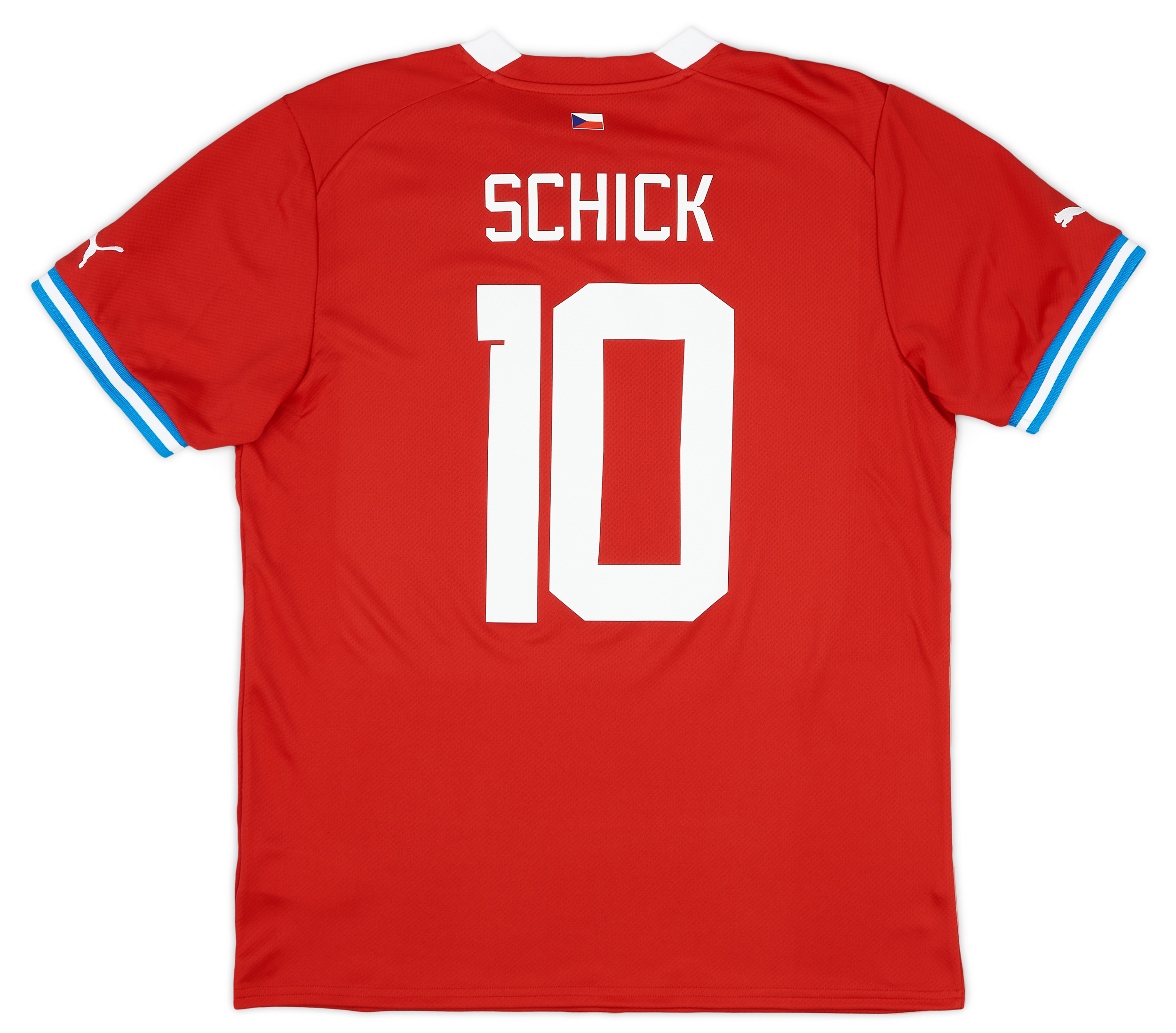 2022-23 Czech Republic Home Shirt Schick #10