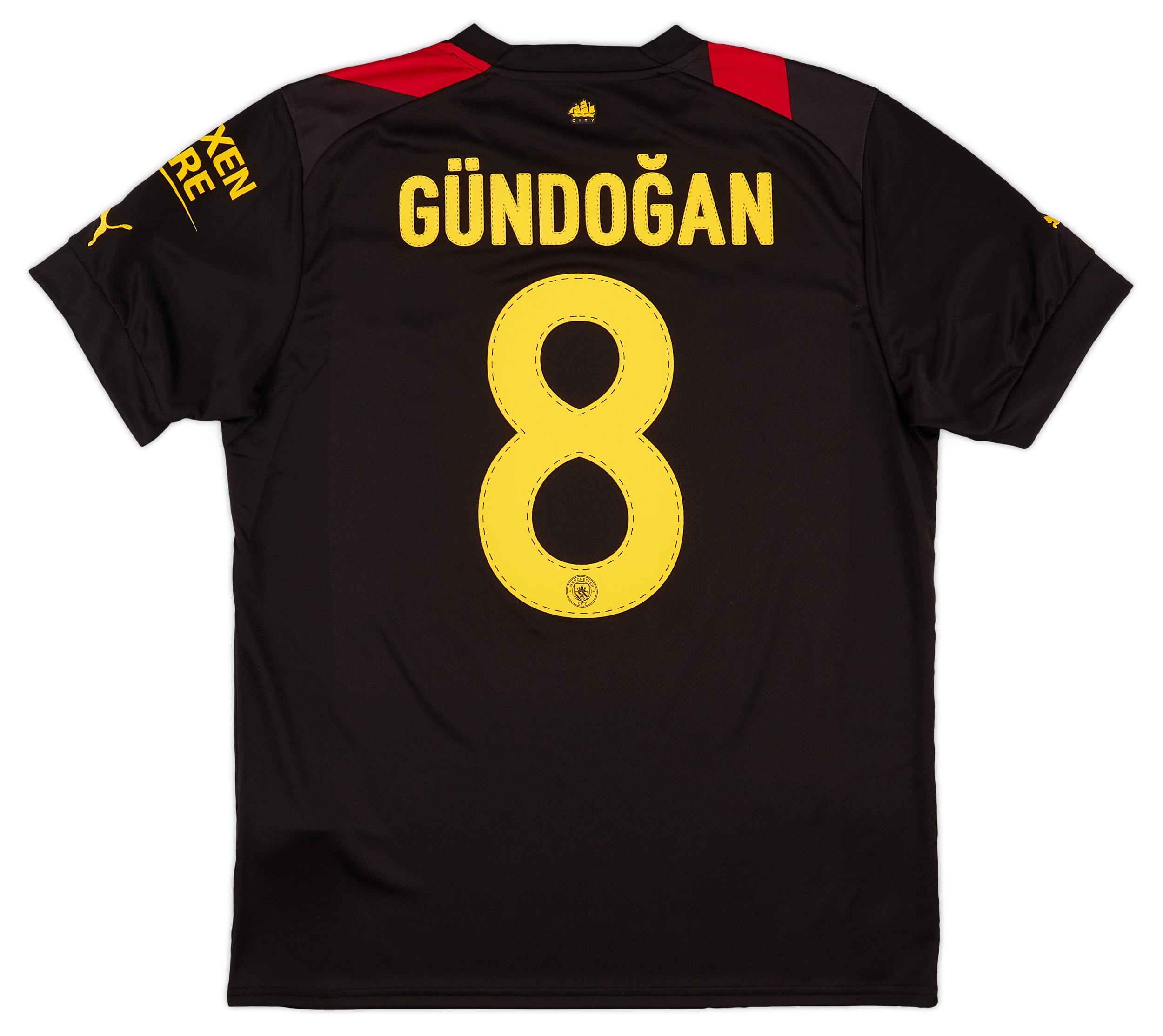 2022-23 Manchester City Away Shirt Gündoğan #8