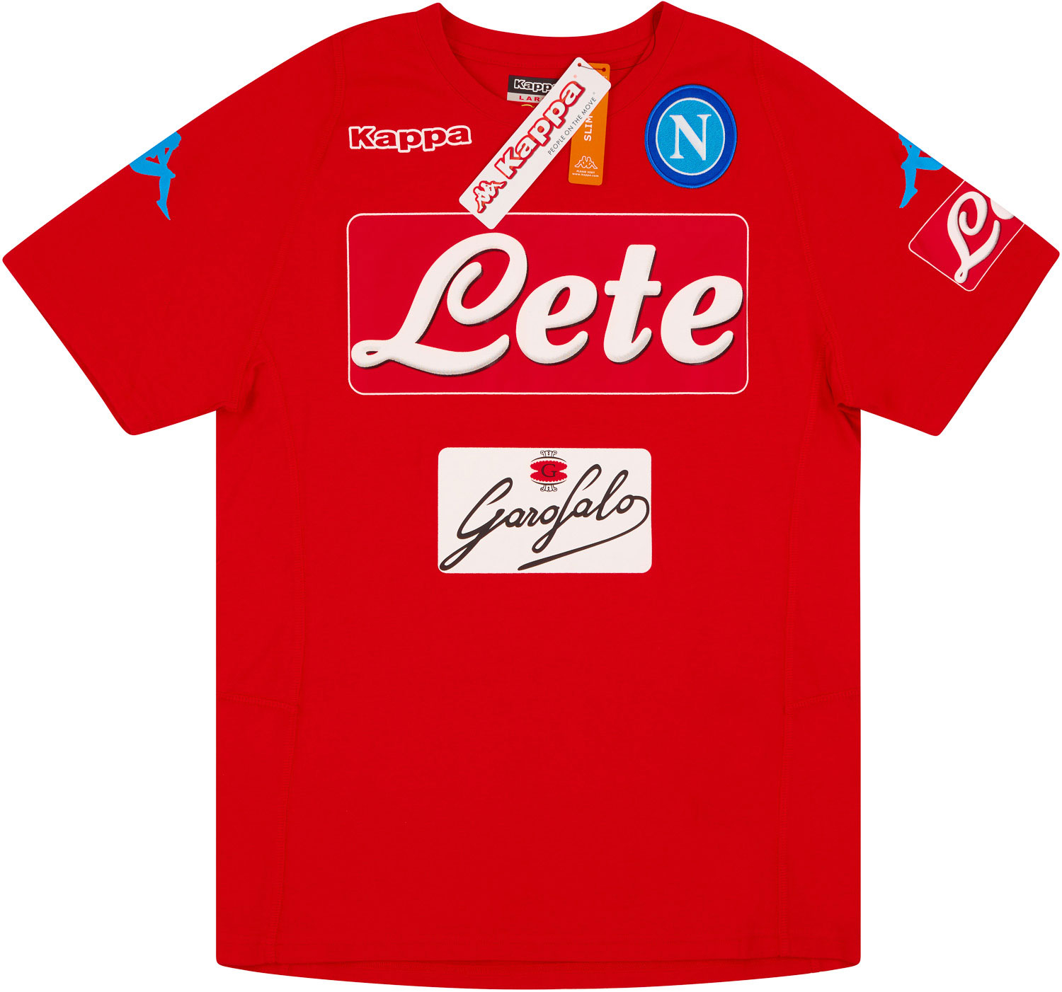 2016-17 Napoli Kappa Training Shirt - NEW