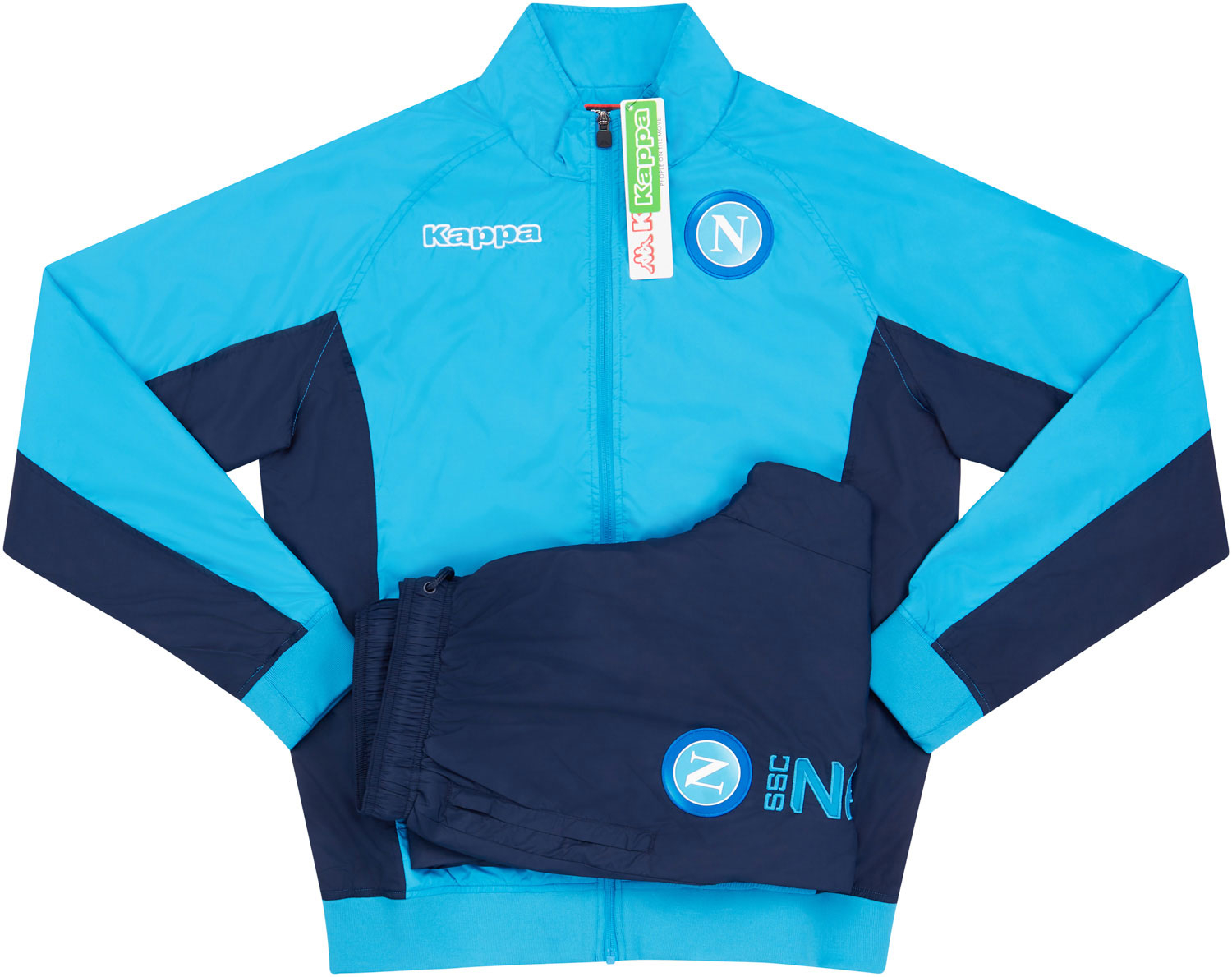 2017-18 Napoli Kappa Training Woven Tracksuit - NEW