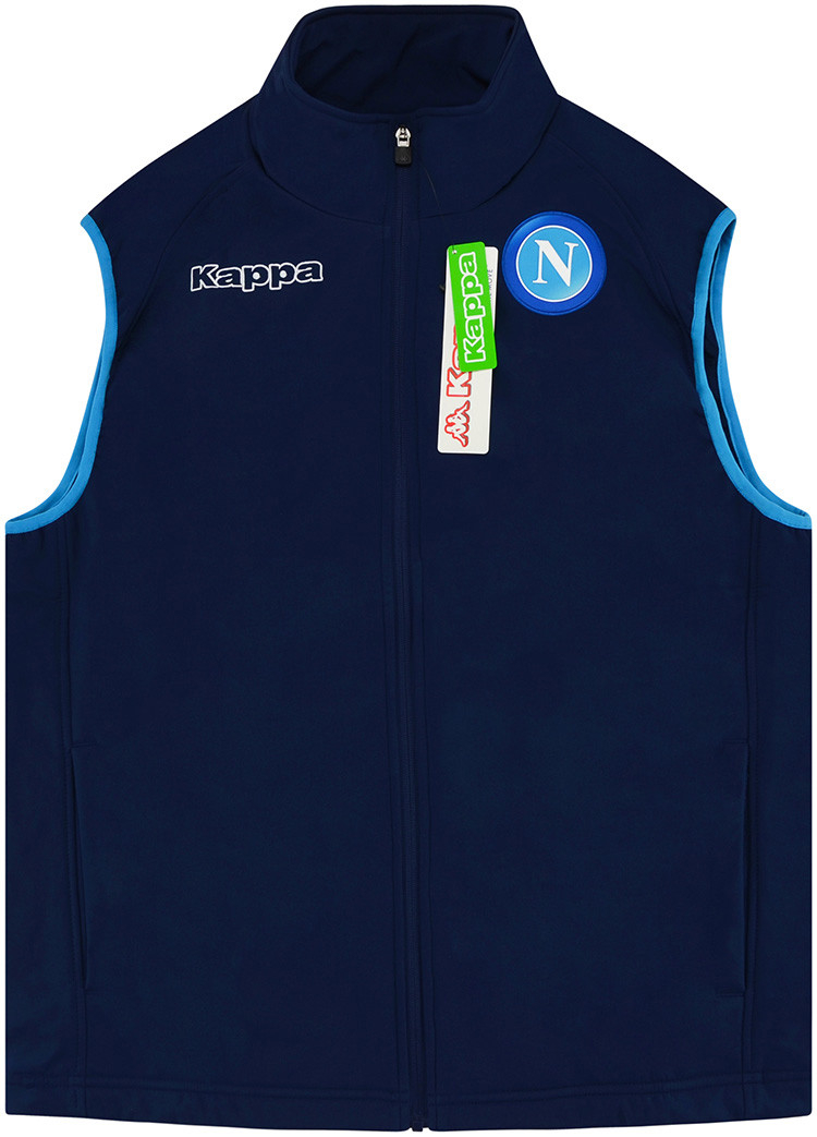 2017-18 Napoli Kappa Training Vest/Gilet - NEW