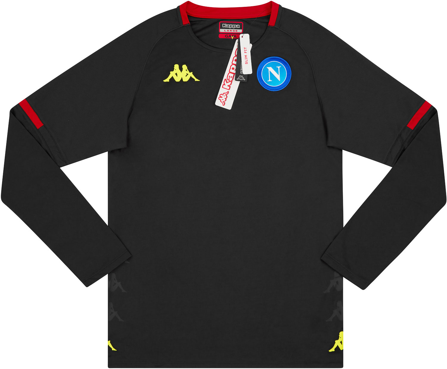 2018-19 Napoli Kappa Training L/S Shirt - NEW