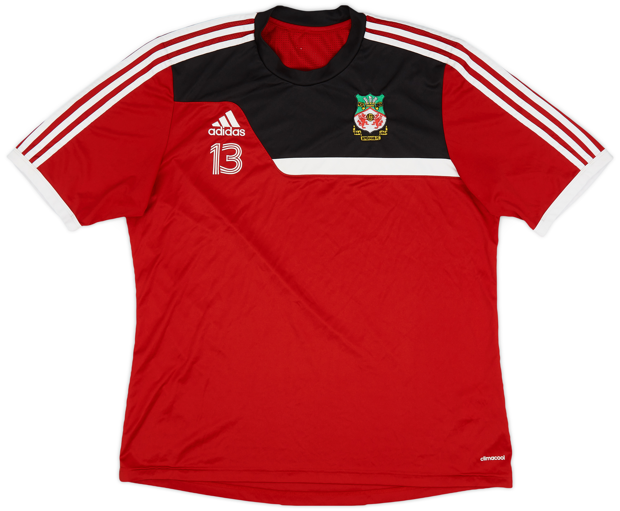 2013-14 Wrexham Player Issue adidas Training Shirt #13 - 9/10 - (XL)