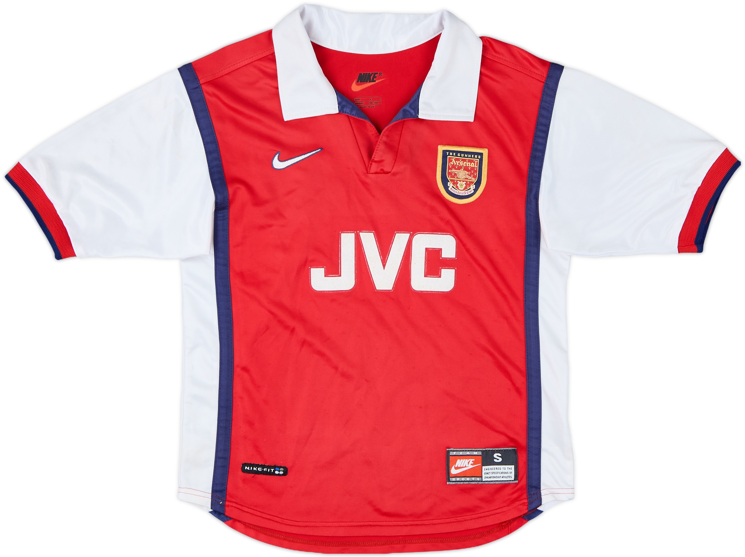 1998-99 Arsenal Home Shirt - 7/10 - (S.Boys)