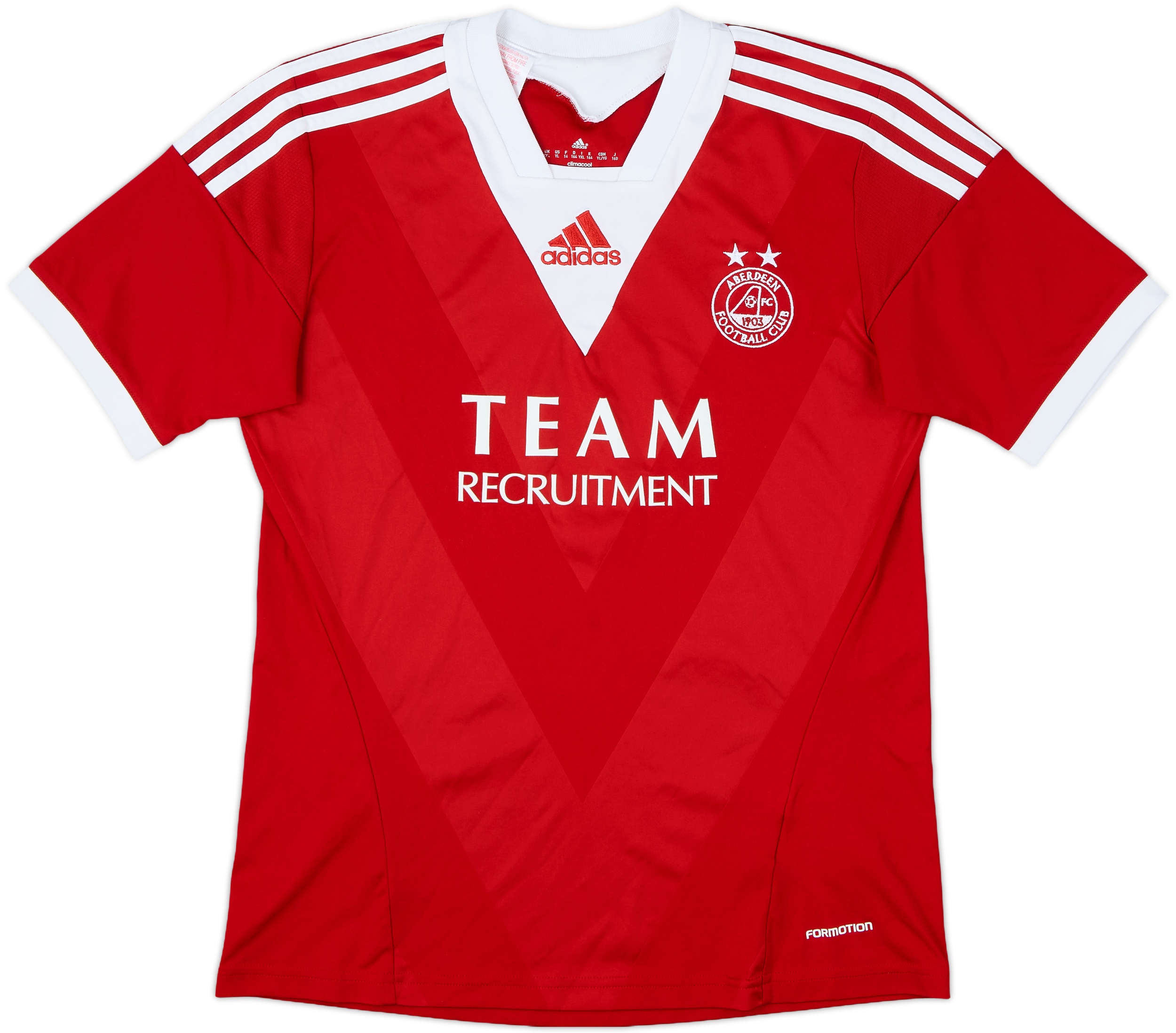 2016-17 Aberdeen Home Shirt - 8/10 - (XL.Boys)