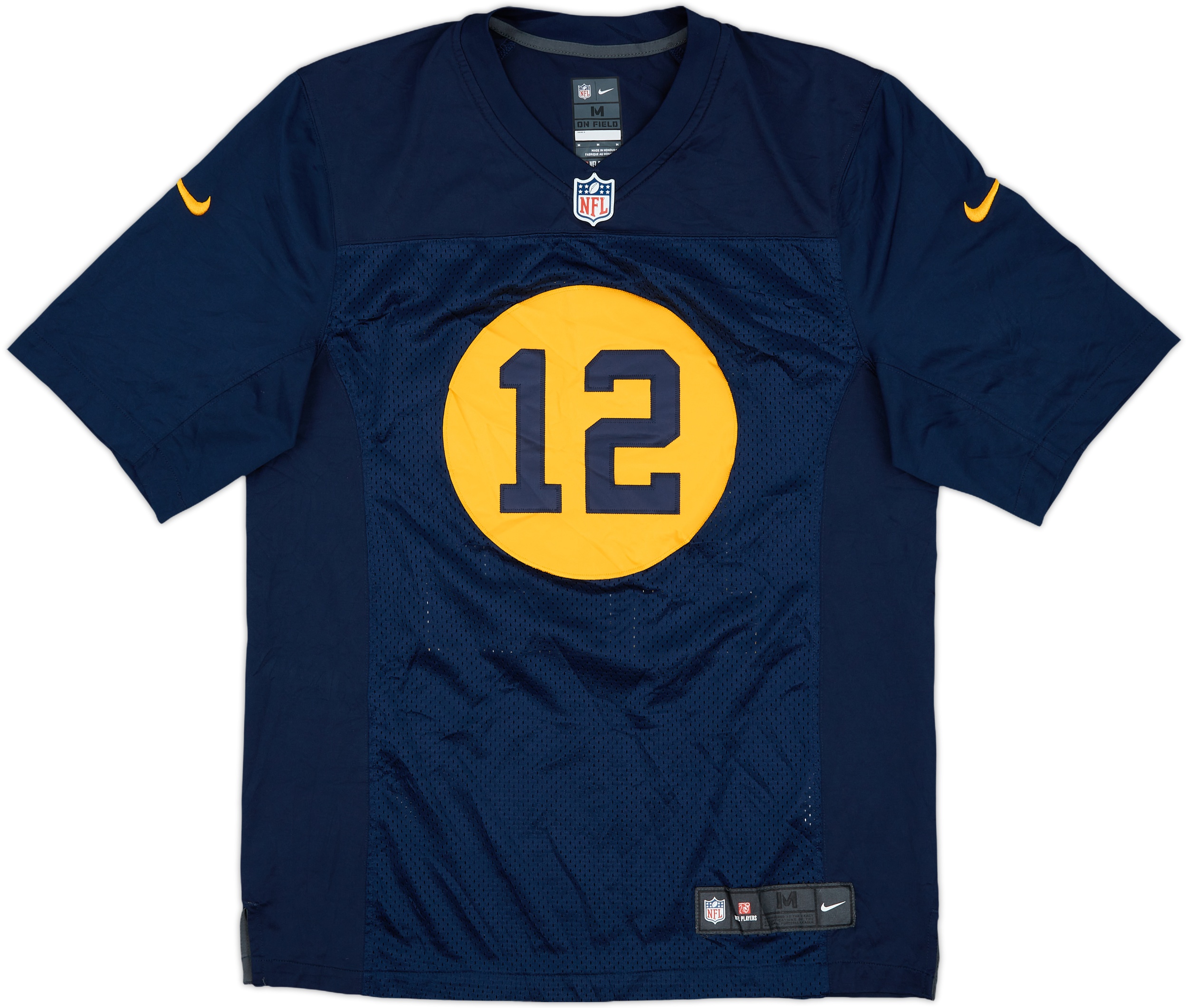 2012-14 Green Bay Packers Rodgers #12 Nike Premier Throwback Jersey - 9 ...