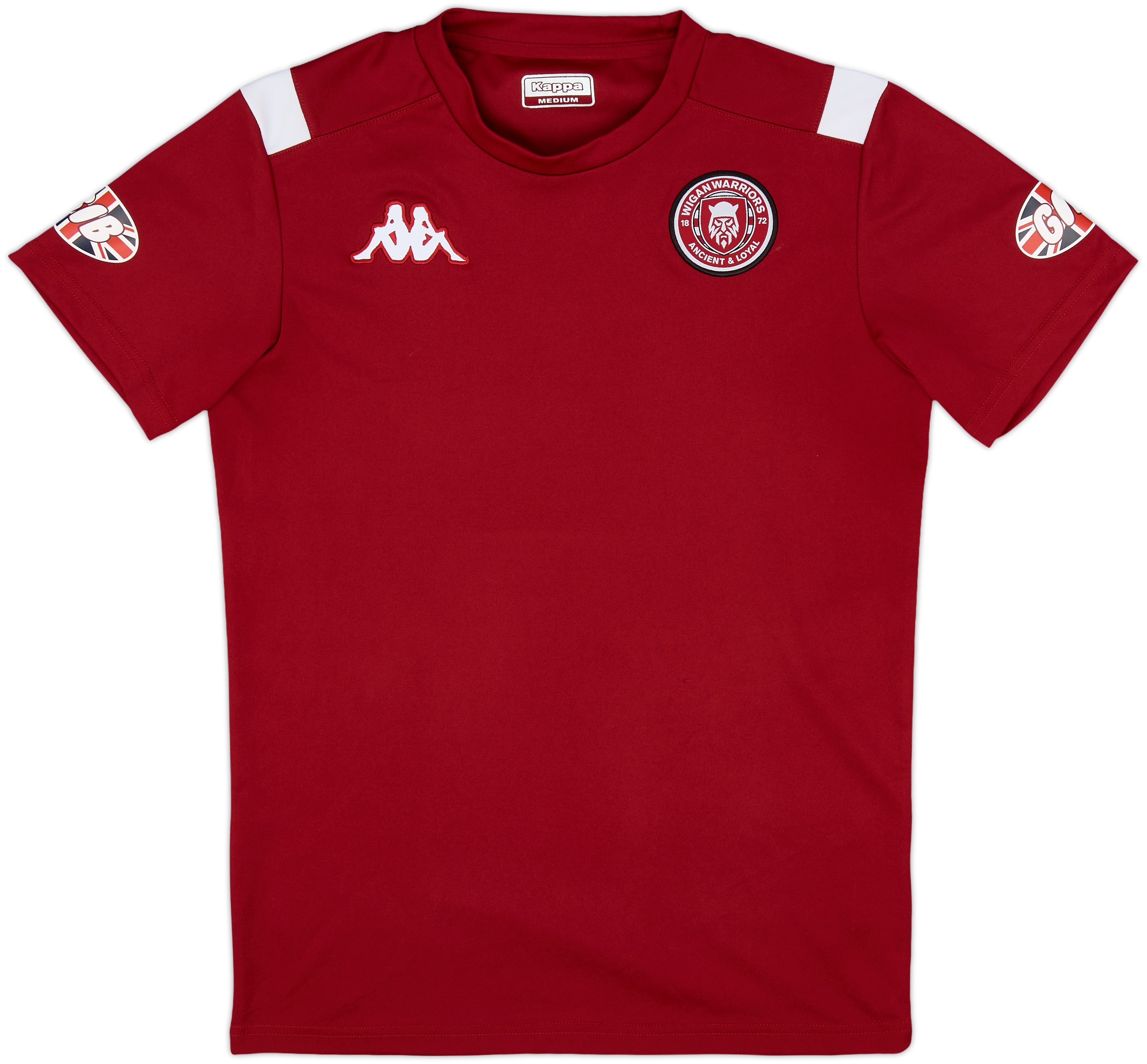 2024-25 Wigan Warriors Kappa Training Shirt - 9/10 - (M)
