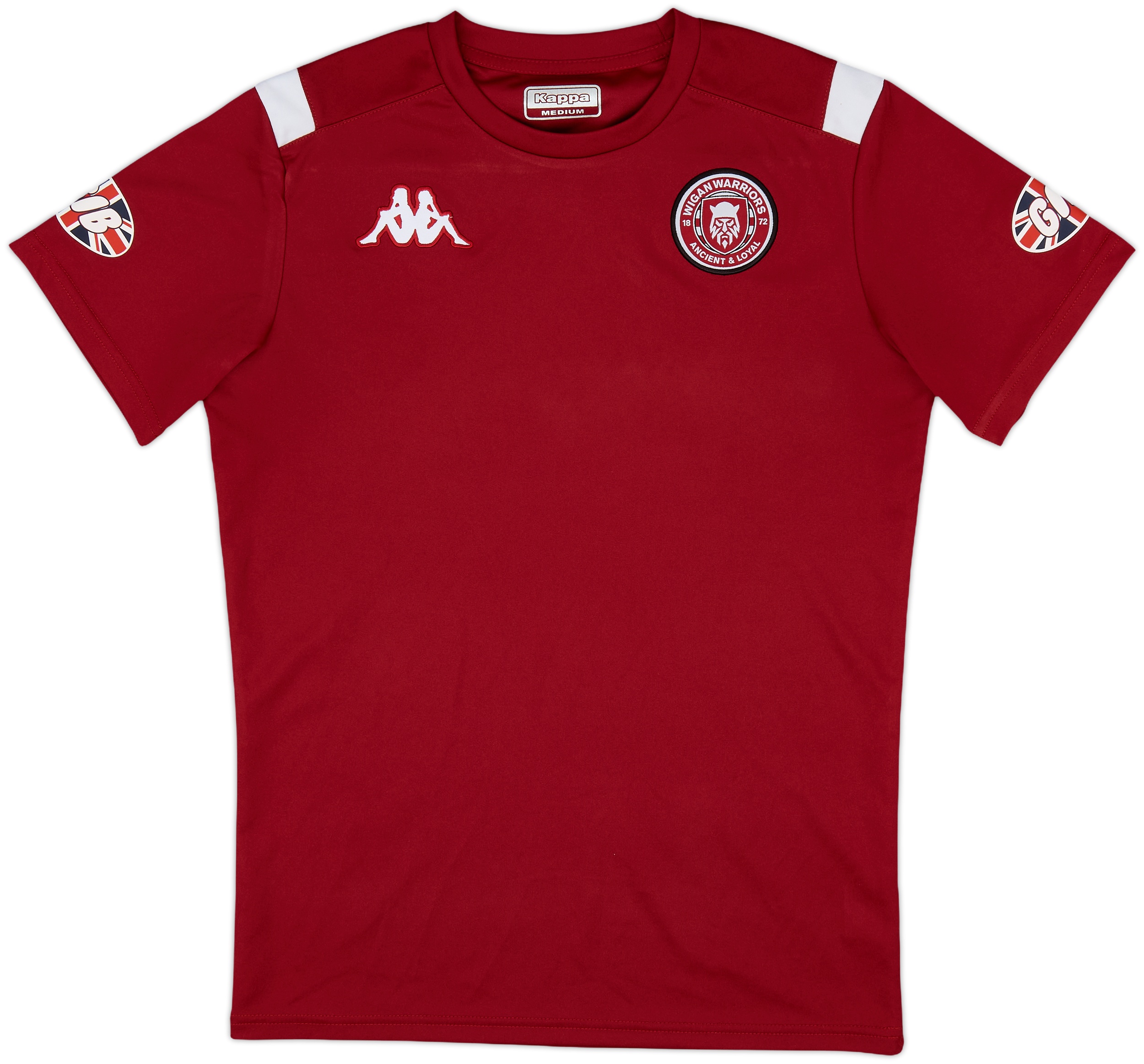 2024-25 Wigan Warriors Kappa Training Shirt - 9/10 - (M)