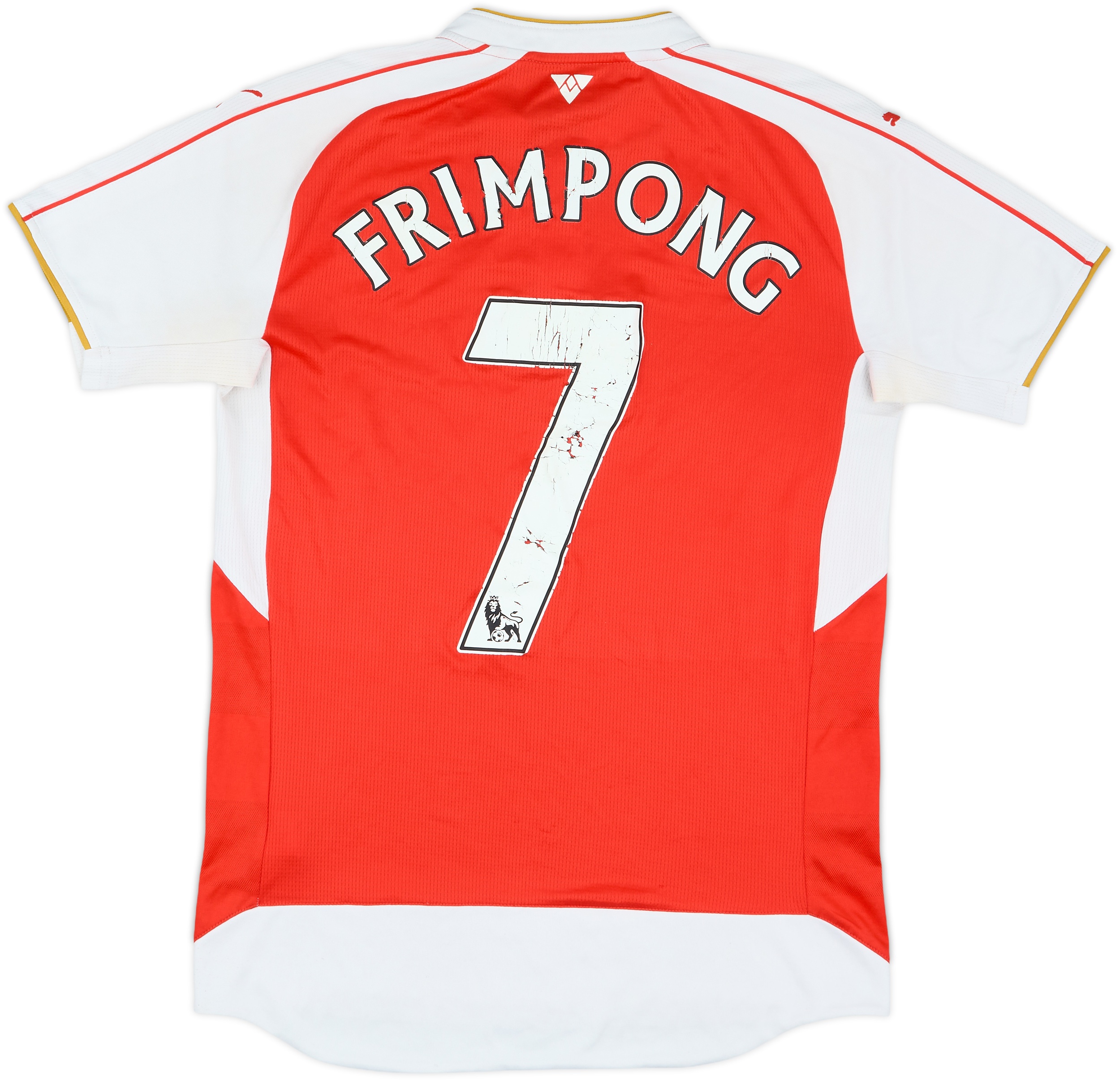 2015-16 Arsenal Home Shirt Frimpong #7 - 4/10 - (S)