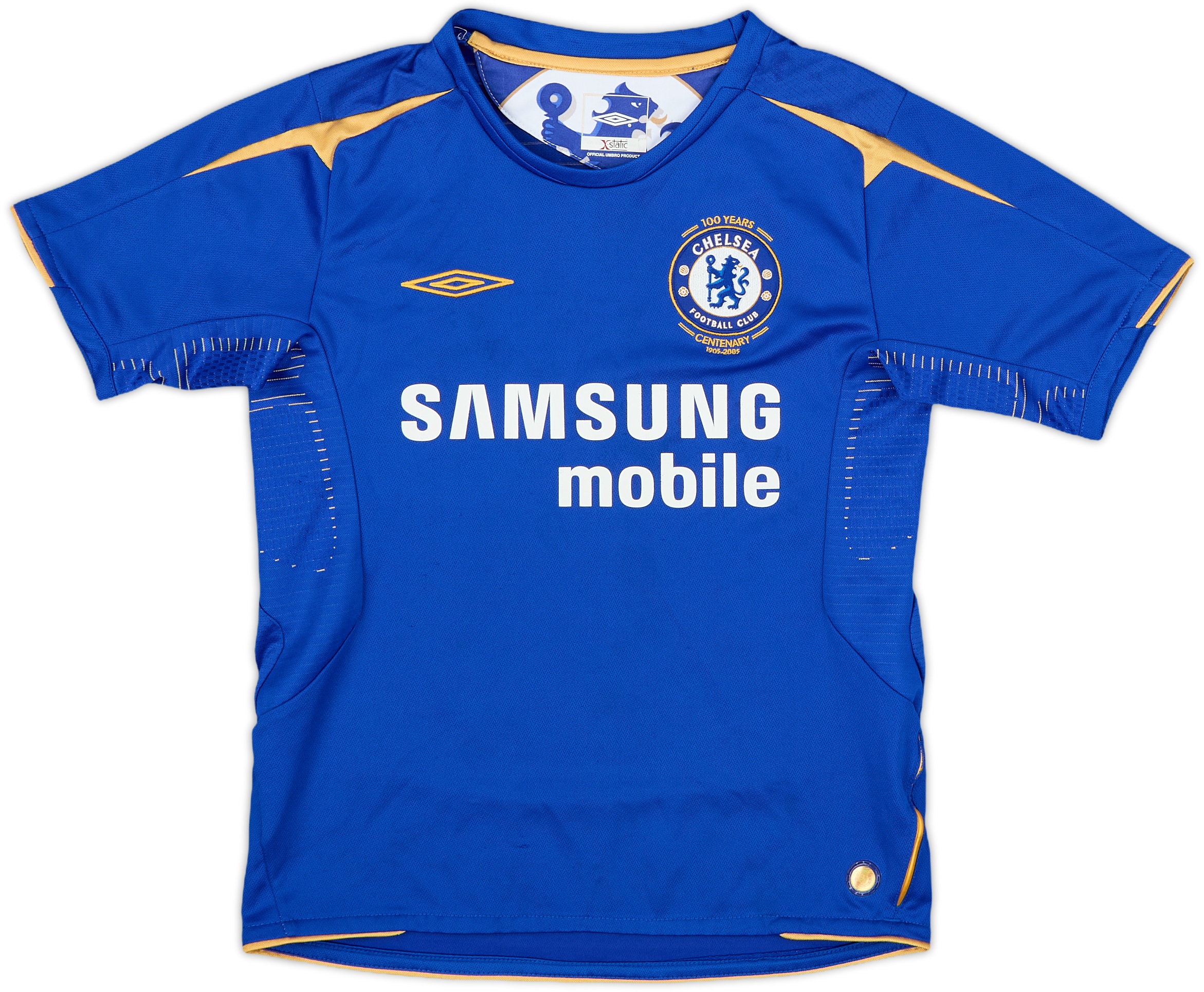 2005-06 Chelsea Centenary Home Shirt - 8/10 - (S.Boys)