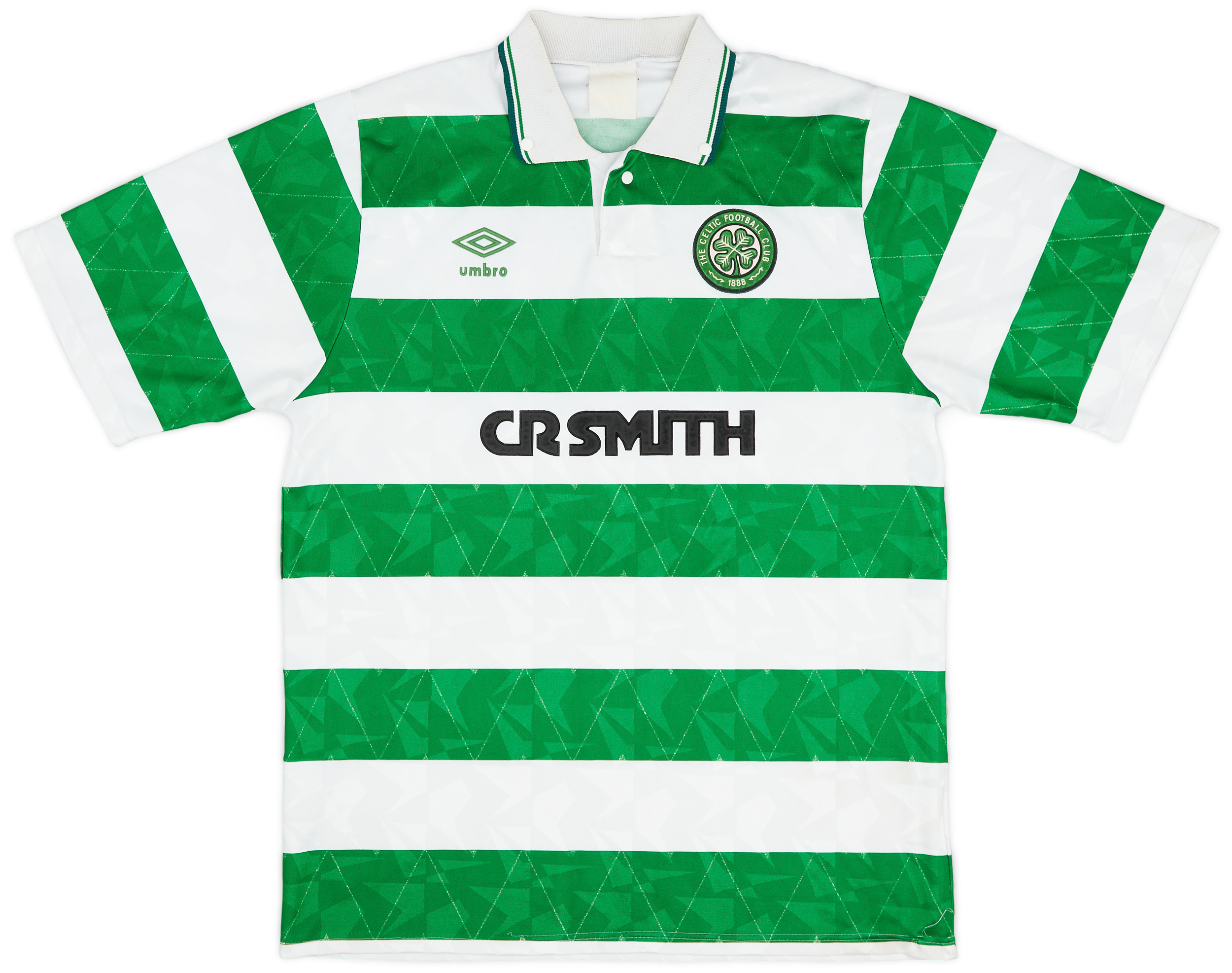 1989-91 Celtic Home Shirt - 8/10 - (L)