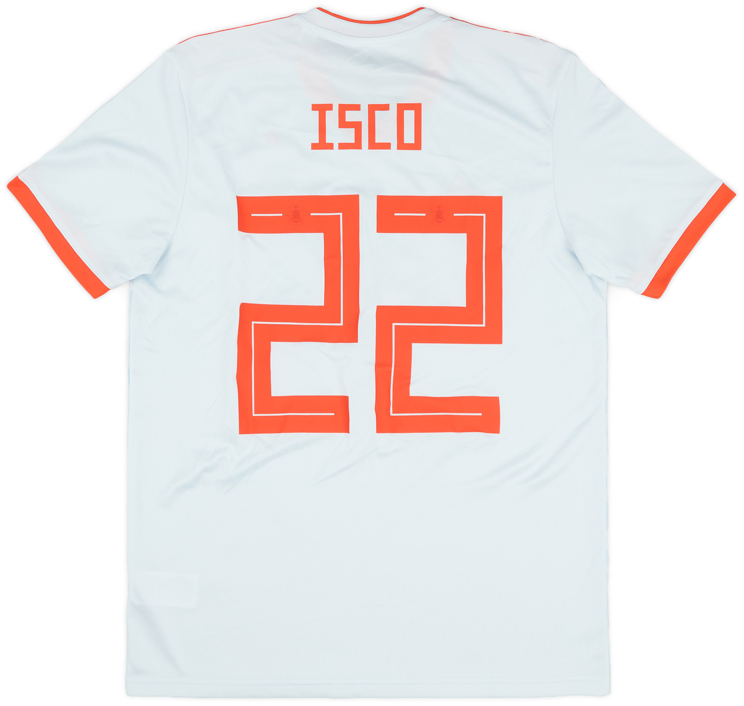 2018-19 Spain Away Shirt Isco #22 - 9/10 - (M)
