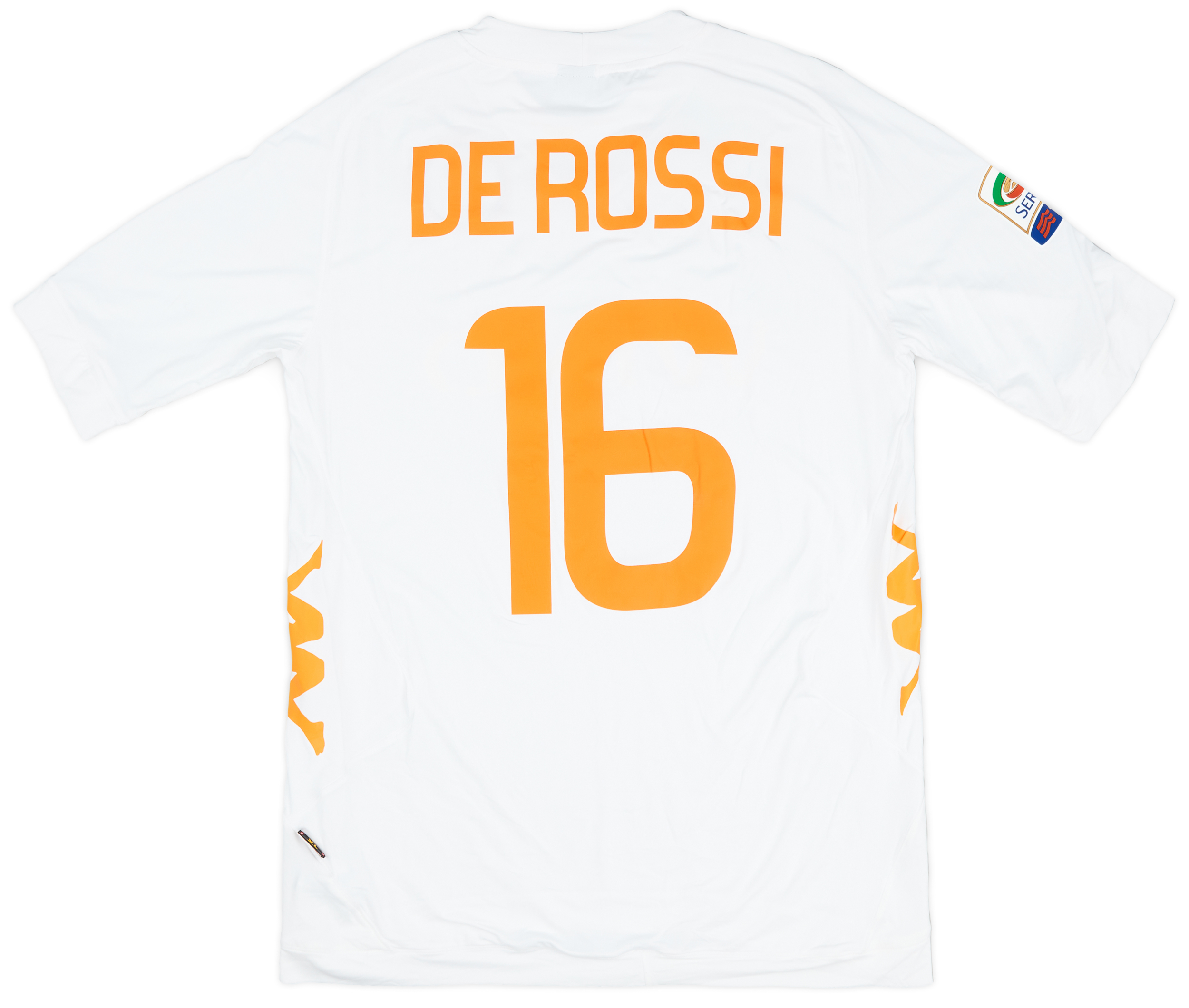 2011-12 Roma Away Shirt De Rossi #16 - 8/10 - (XL)