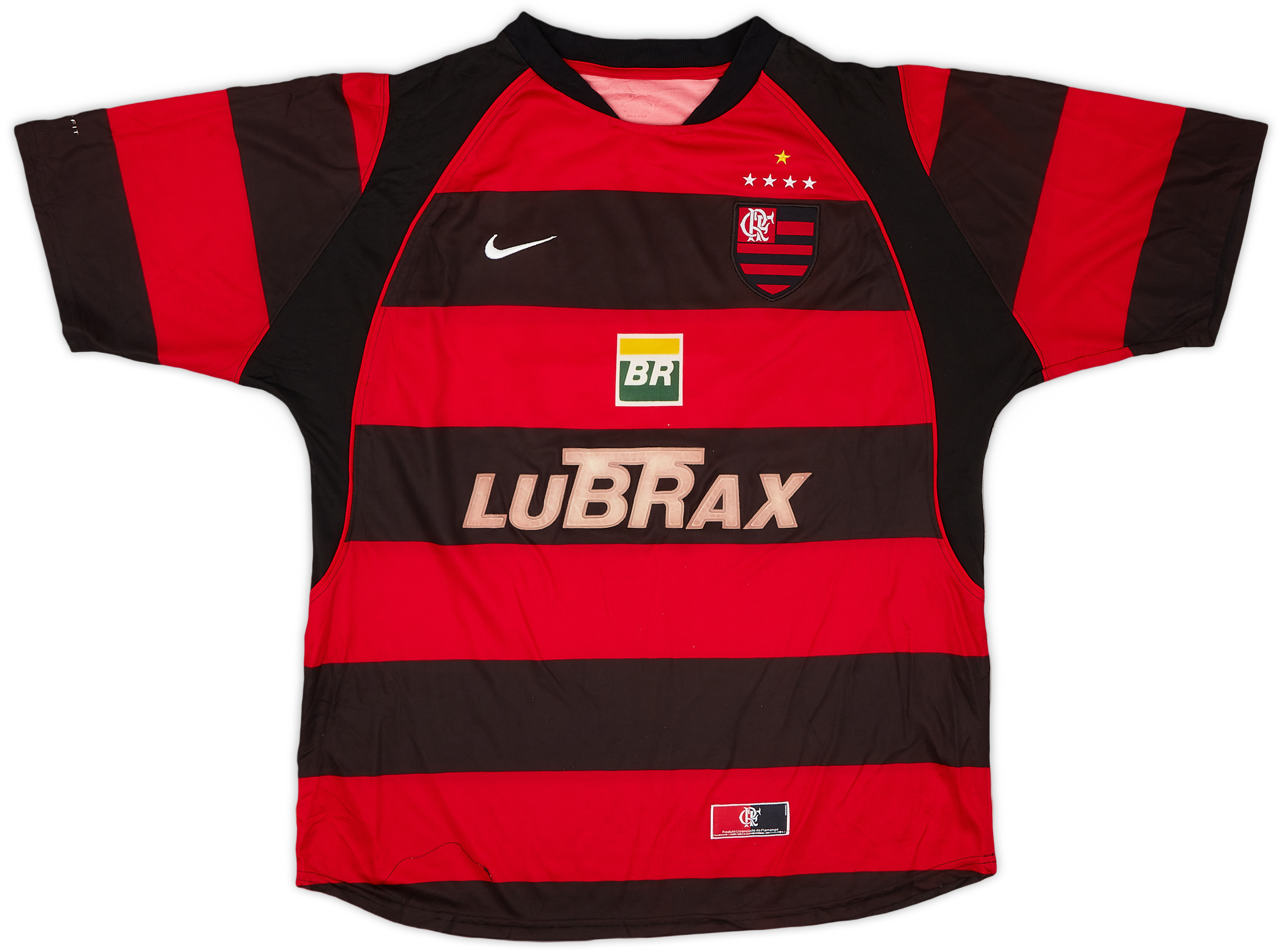 2002-04 Flamengo Home Shirt #10 - 7/10 - (L)