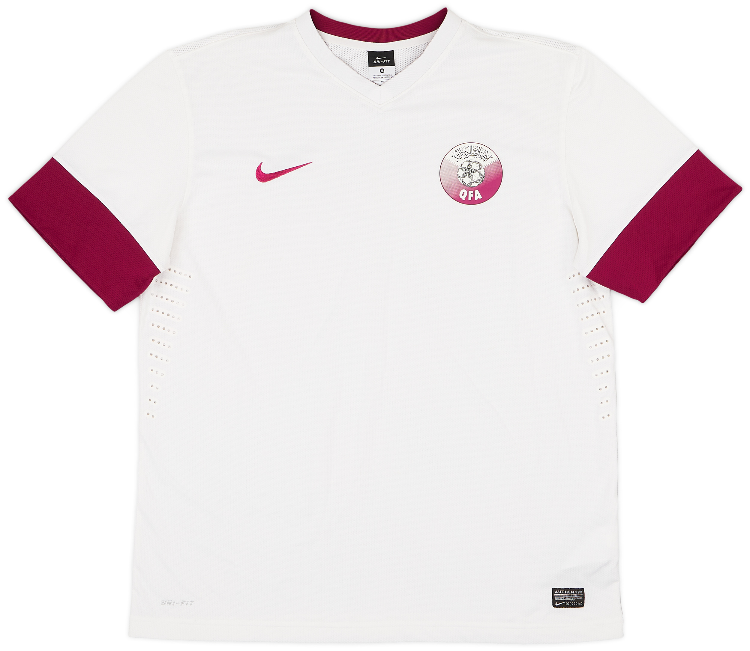 2012-14 Qatar Player Issue Away Shirt - 7/10 - (XL)