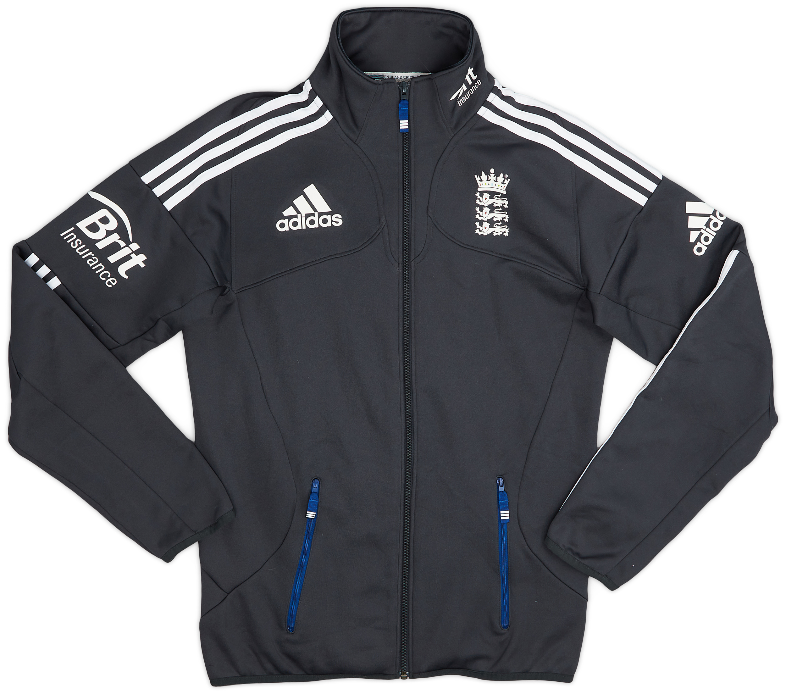 2012-13 England Cricket adidas Track Jacket - 9/10 - (S)