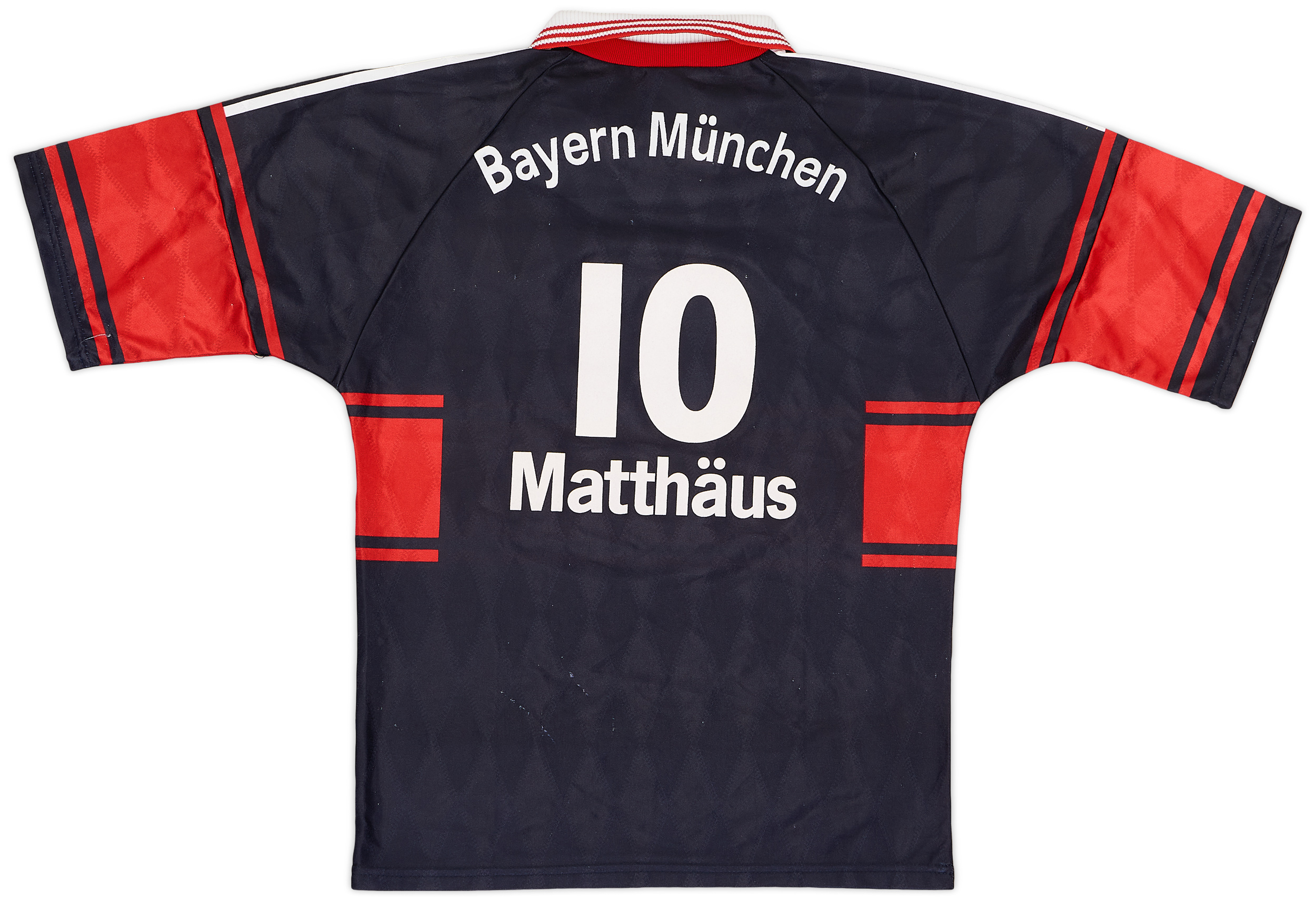 1997-99 Bayern Munich Home Shirt Matthäus #10 - 8/10 - (S)