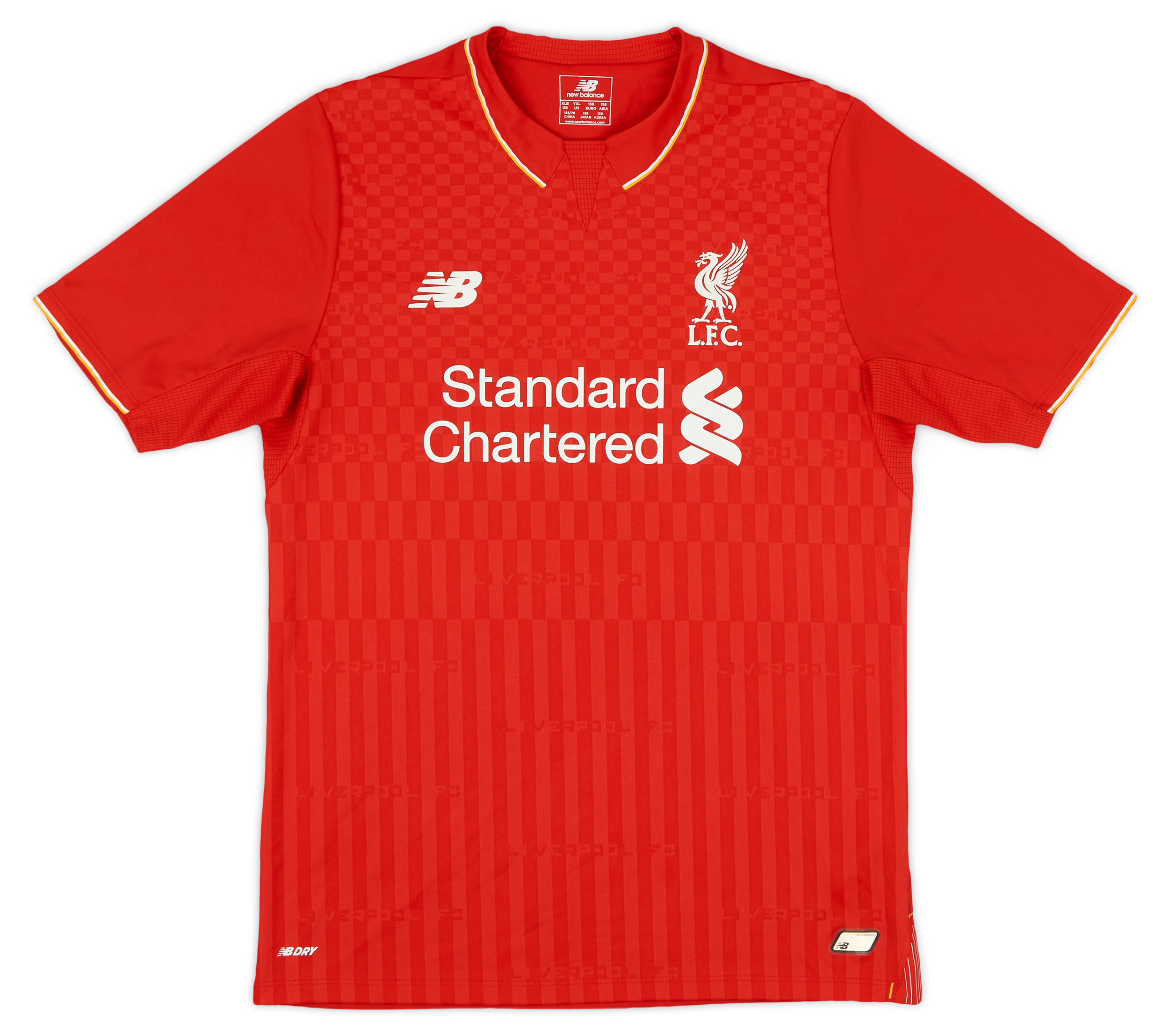 2015-16 Liverpool Home Shirt - Excellent 9/10 - (XL.Boys)