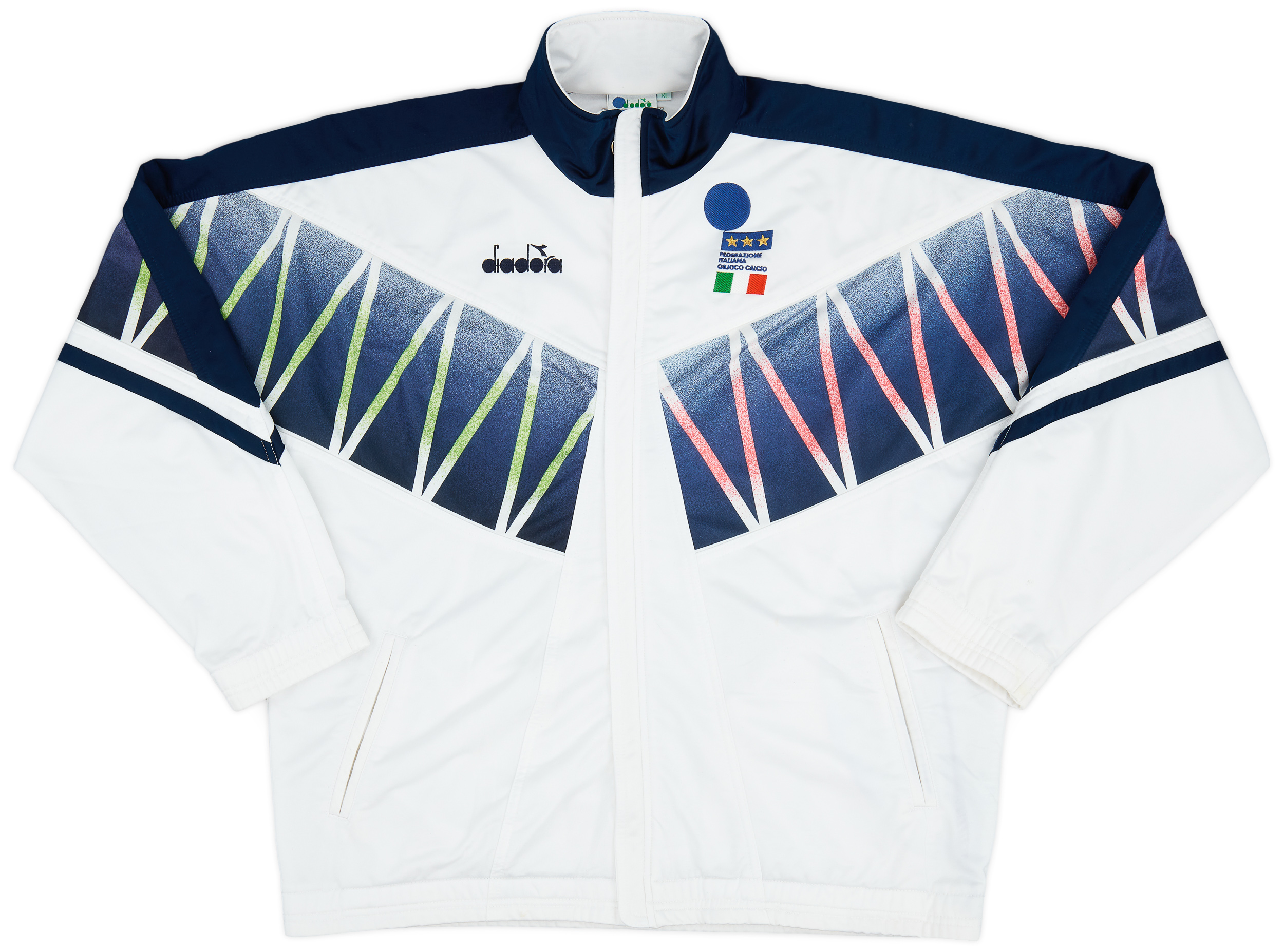 1994 Italy Diadora Track Top - 9/10 - (XL)