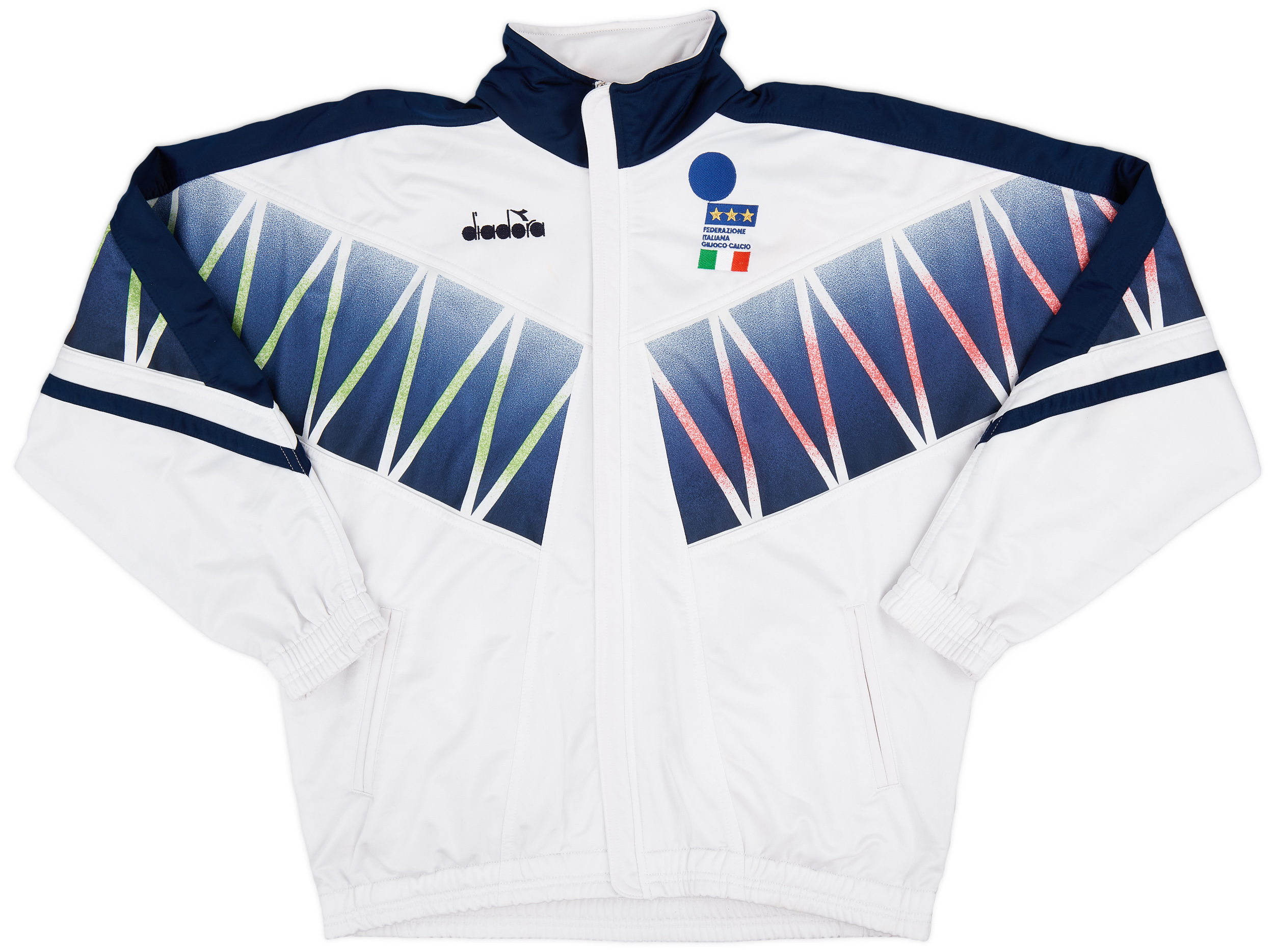 1994 Italy Diadora Track Top - 9/10 - (L)