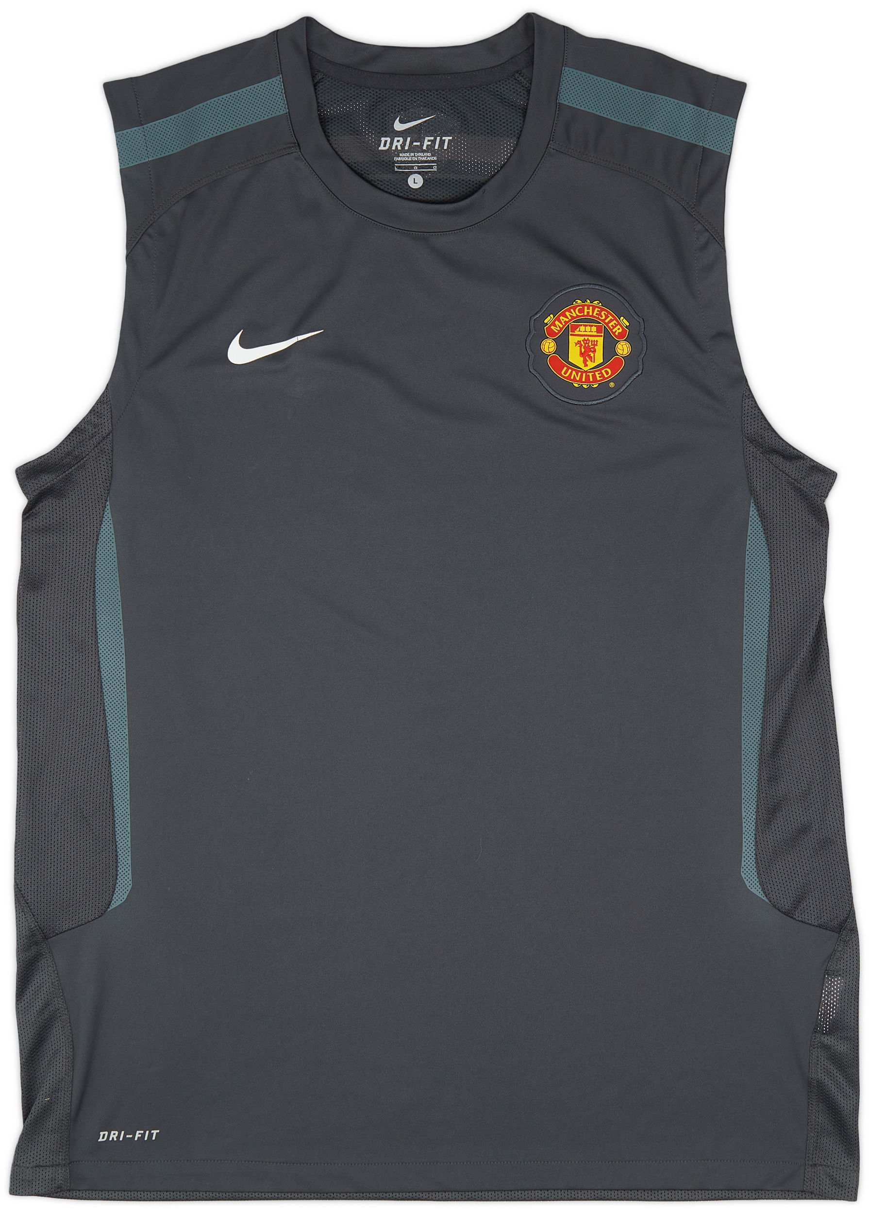 2010-11 Manchester United Nike Training Vest - 7/10 - (L)