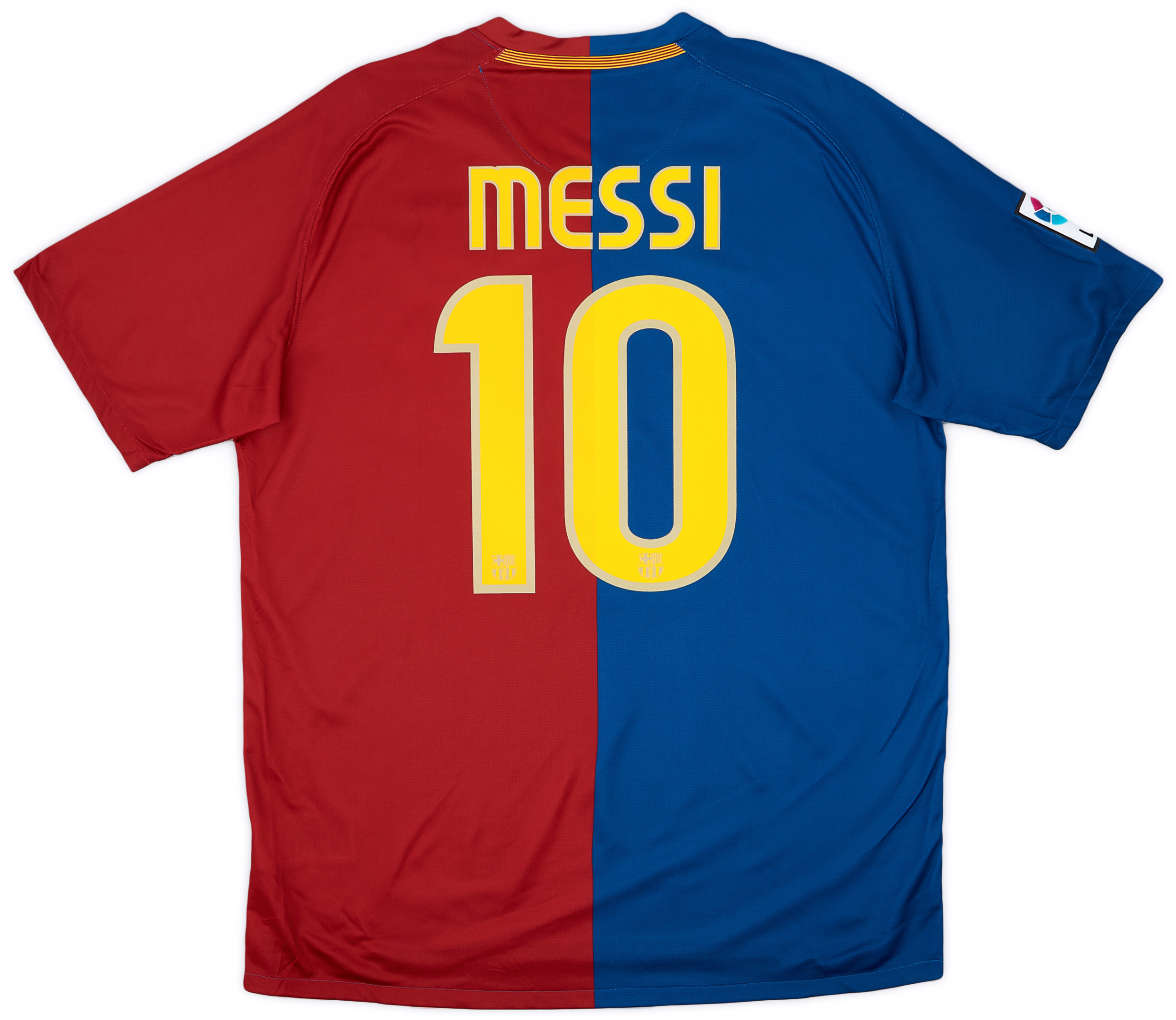 2008-09 Barcelona Home Shirt Messi #10 - 8/10 - (L)