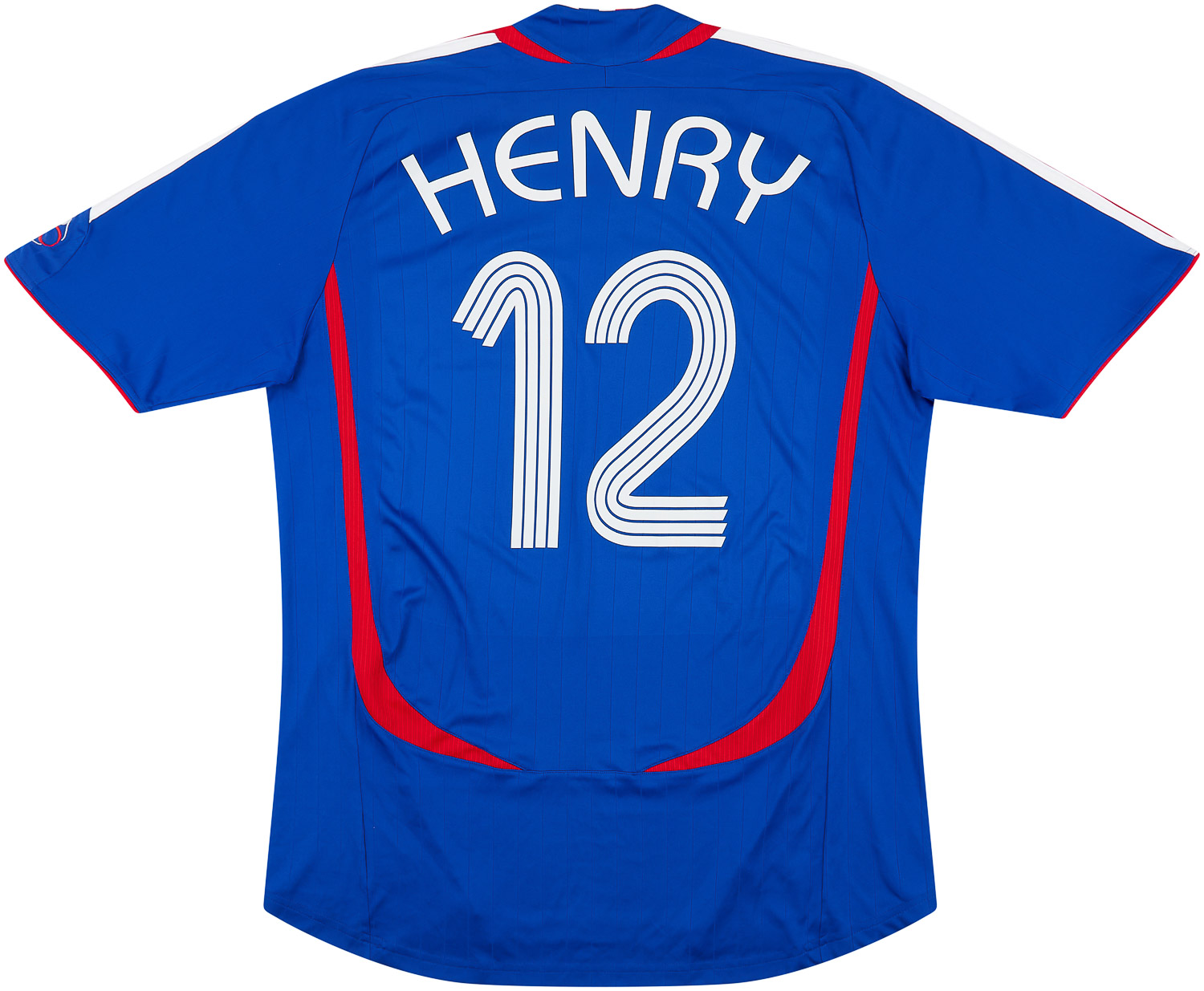 2006-07 France Home Shirt Henry #12 - Excellent 9/10 - (L)