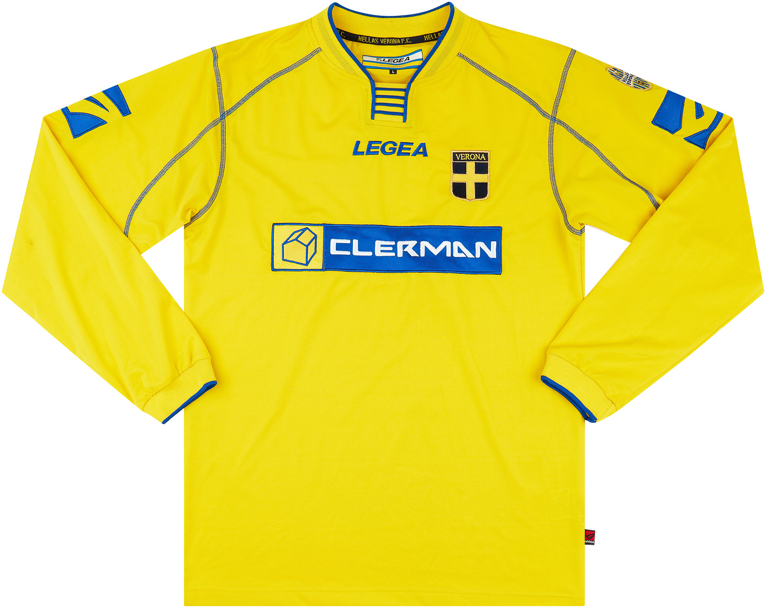 2004-05 Hellas Verona Away L/S Shirt - Excellent 8/10 - (L)