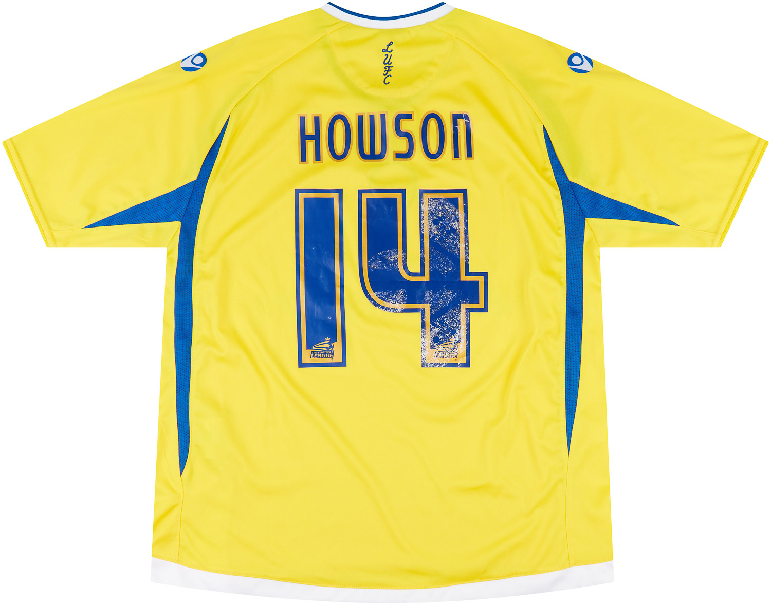 2008-09 Leeds Third Shirt Howson #14 - Good 5/10 - (L)