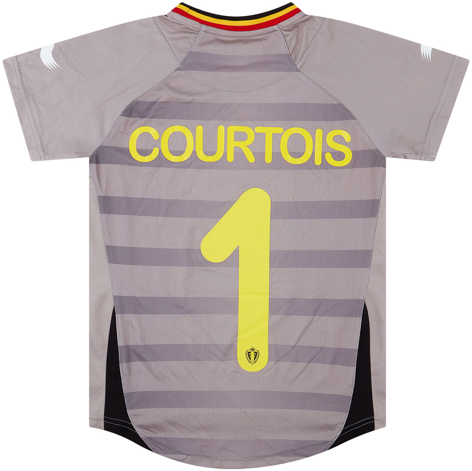 2014-15 Belgium GK Shirt Courtois #1 (Excellent) M.Boys