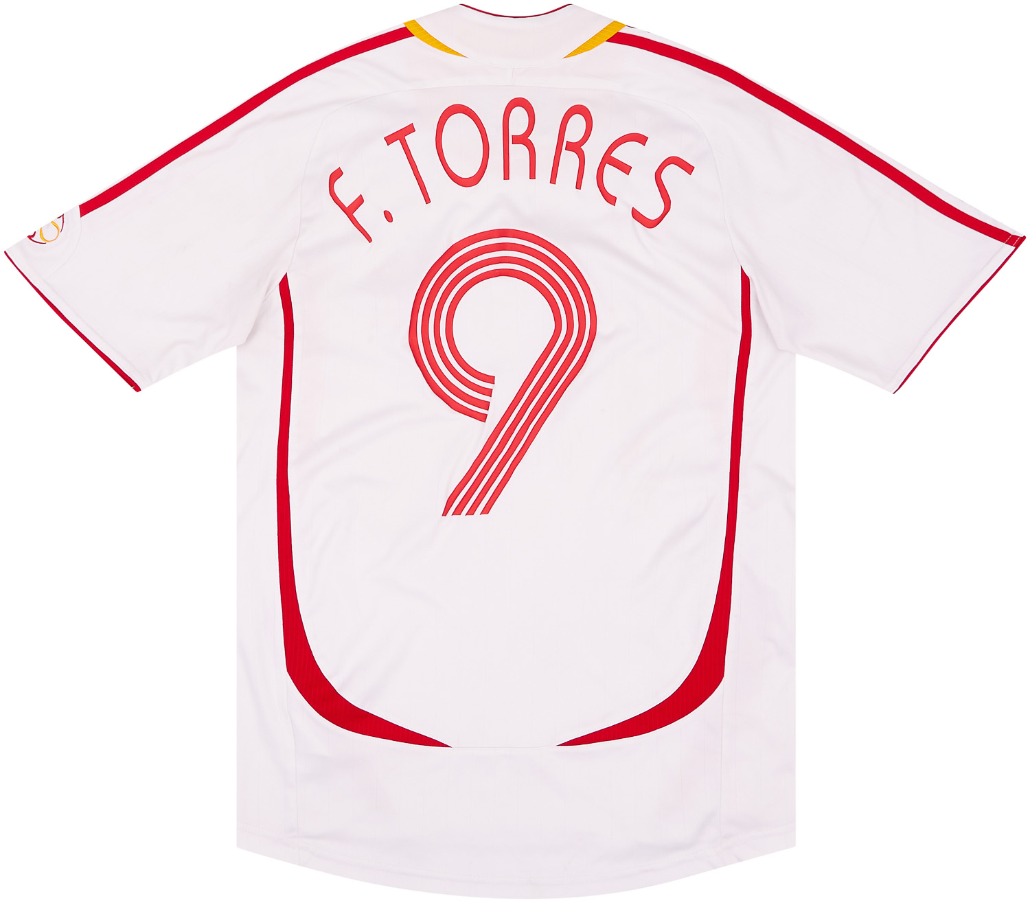 2006-08 Spain Away Shirt F.Torres #9 - Good 5/10 - (S)