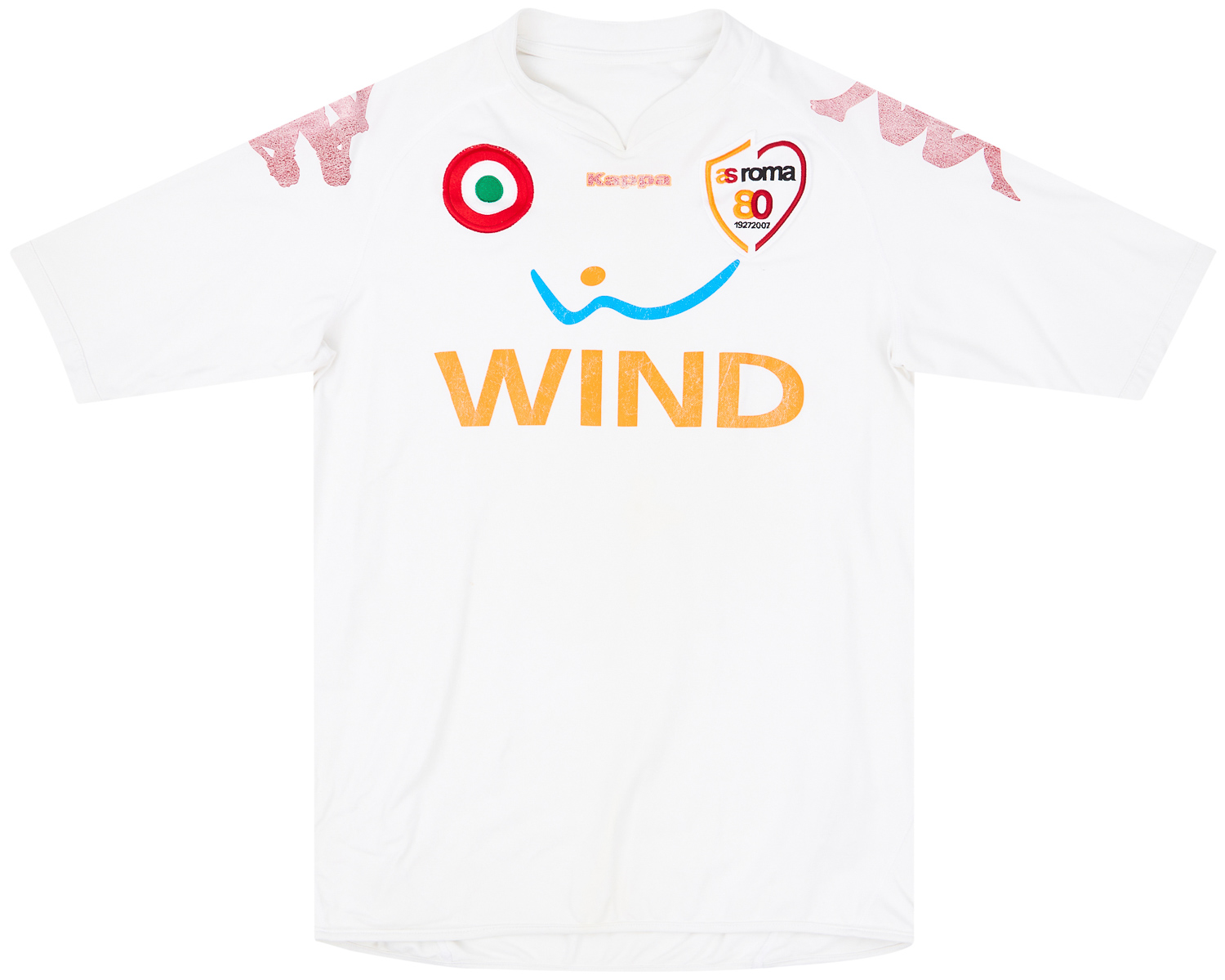 2007-08 Roma Away Shirt - Good 5/10 - (L)