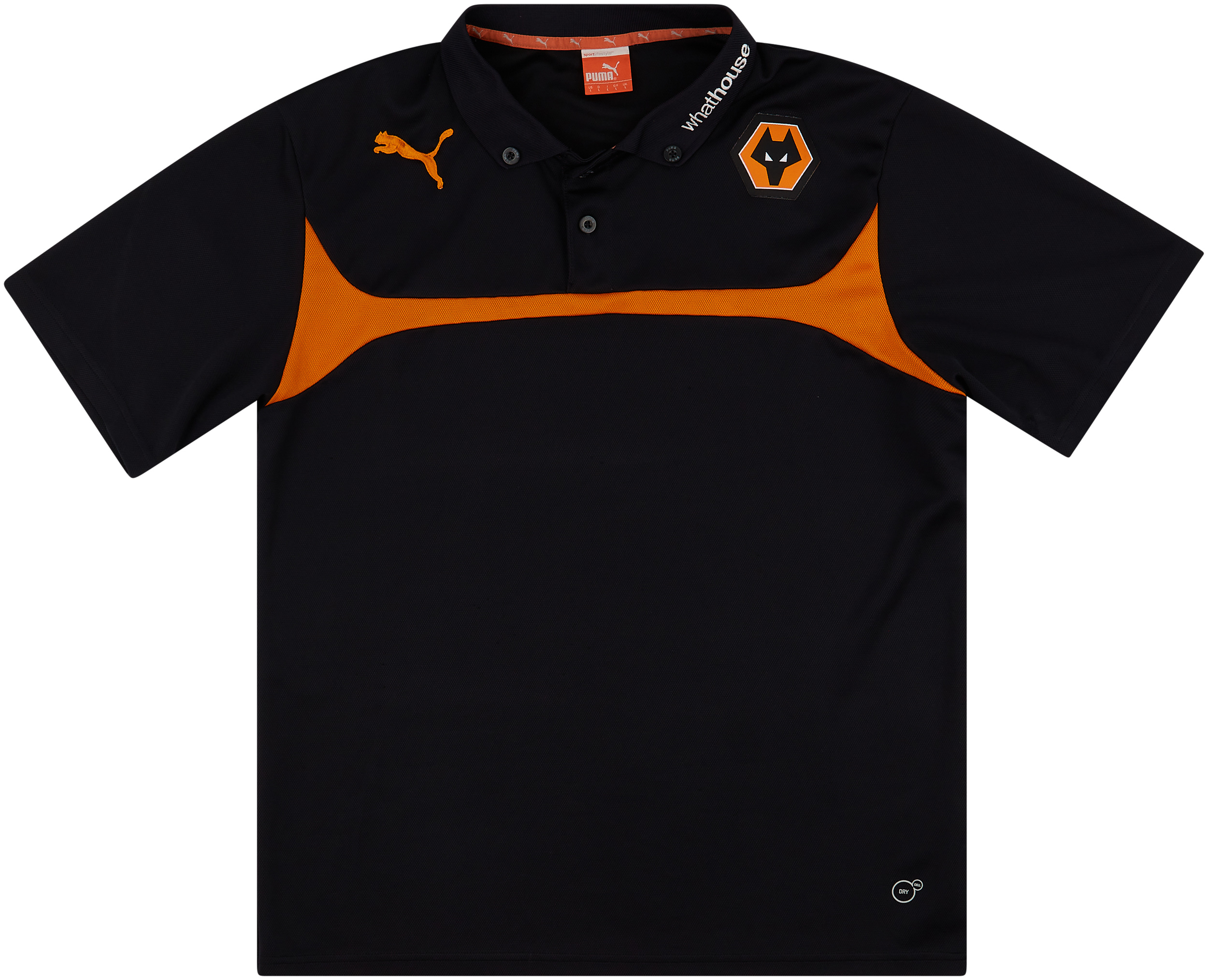2014-15 Wolves Puma Polo Shirt - Excellent 8/10 - (L)