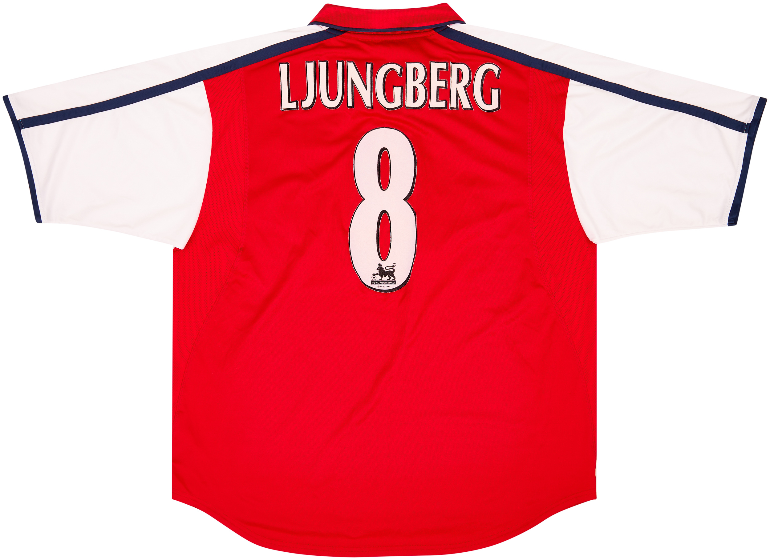 2000-02 Arsenal Home Shirt Ljungberg #8 - Excellent 9/10 - (XXL)