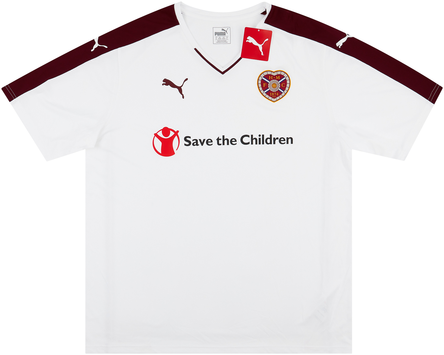 2015-16 Hearts Away Shirt XL