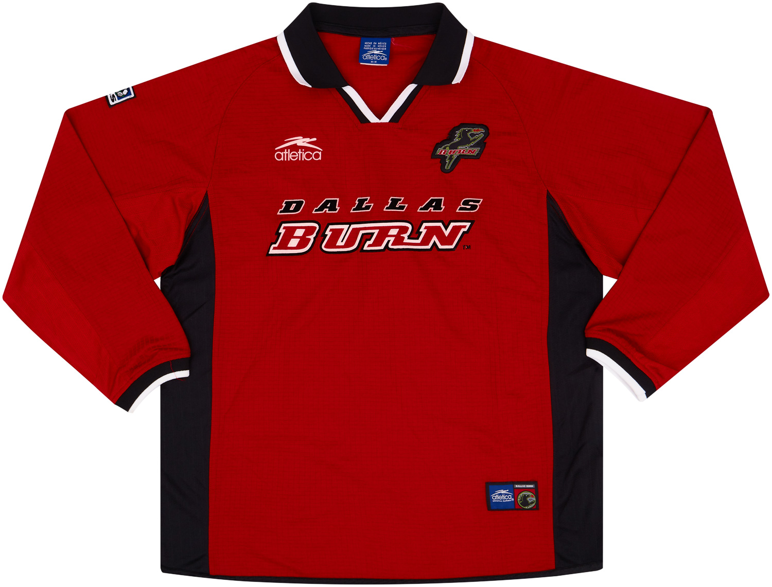 2001 Dallas Burn Home L/S Shirt - Excellent 9/10 - (M)