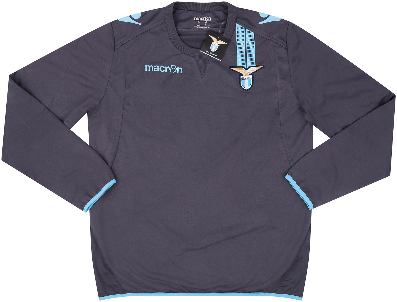 2013-14 Lazio Macron L/S Training Shirt - NEW - (XL)