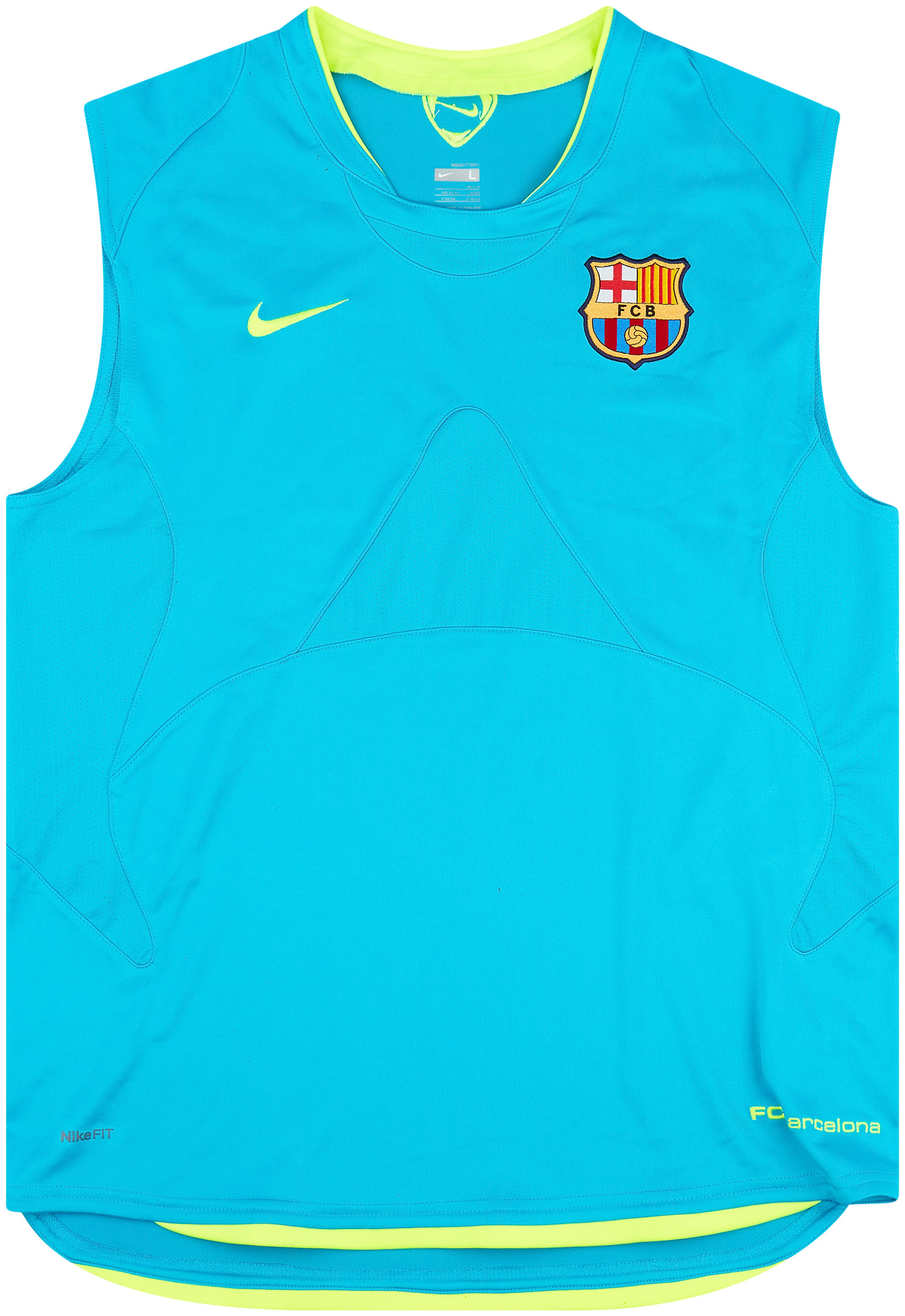 2008-09 Barcelona Nike Training Vest - Excellent 8/10 - (L)