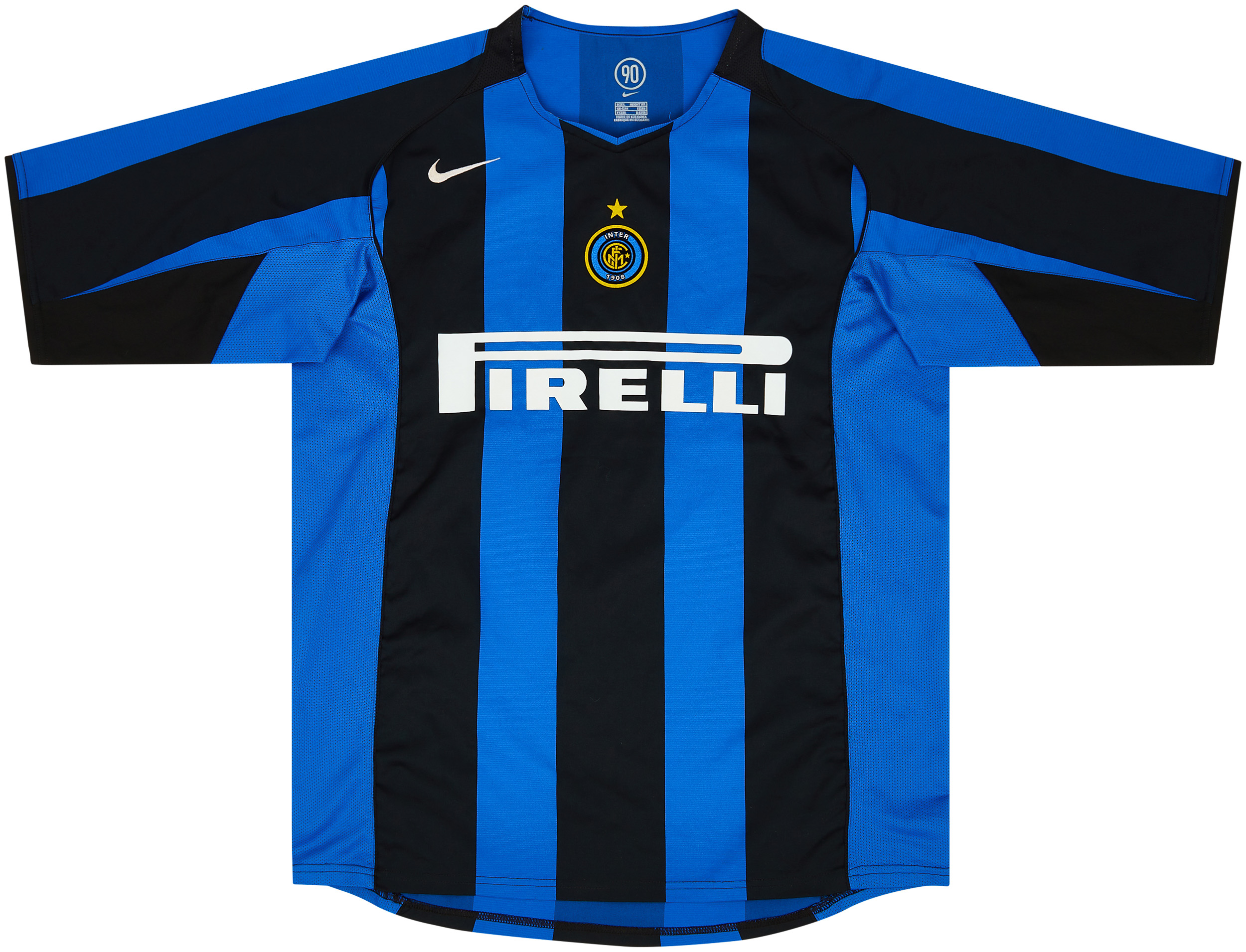2004-05 Inter Milan Home Shirt - Excellent 8/10 - (L)