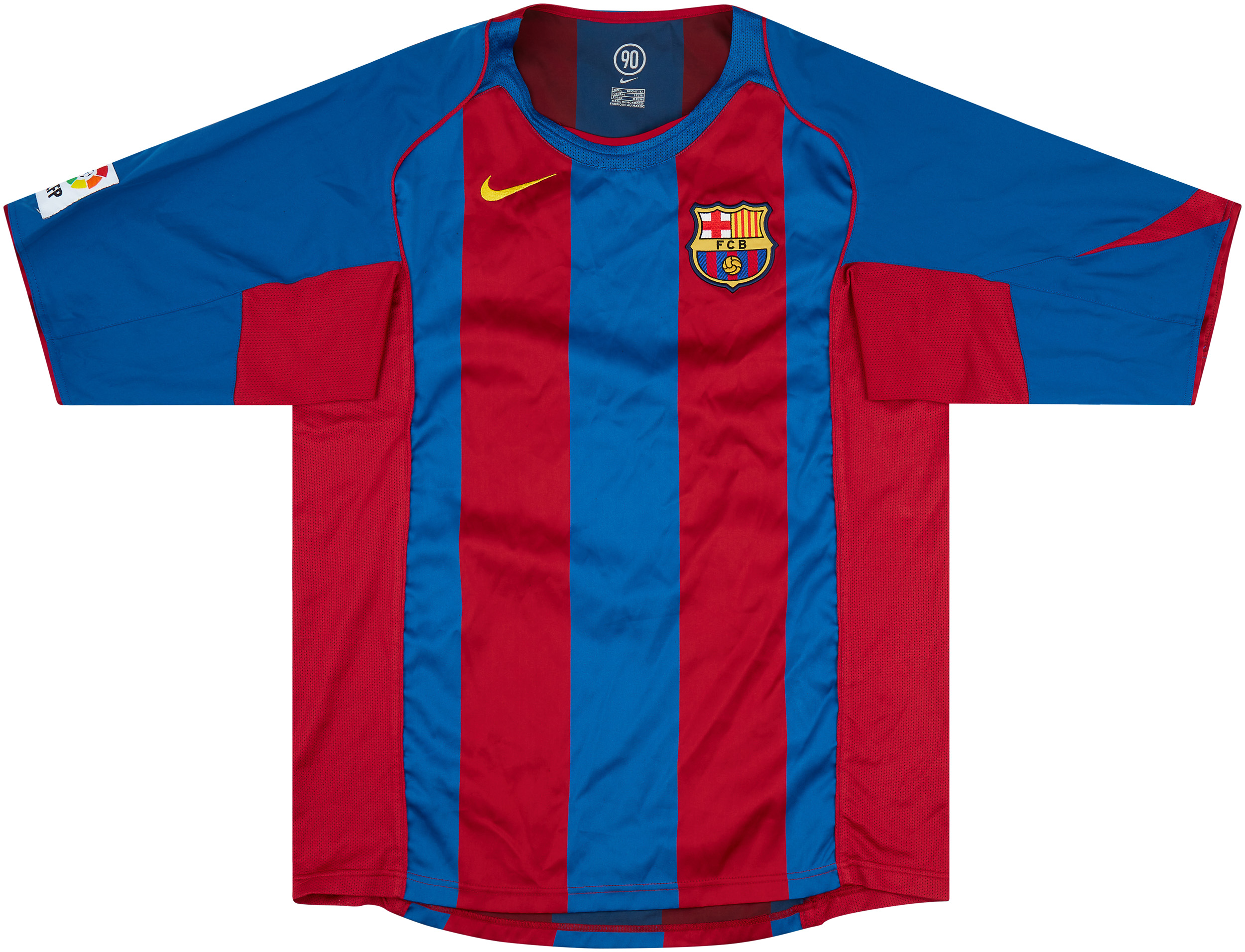 2004-05 Barcelona Home Shirt - Good 5/10 - (L)