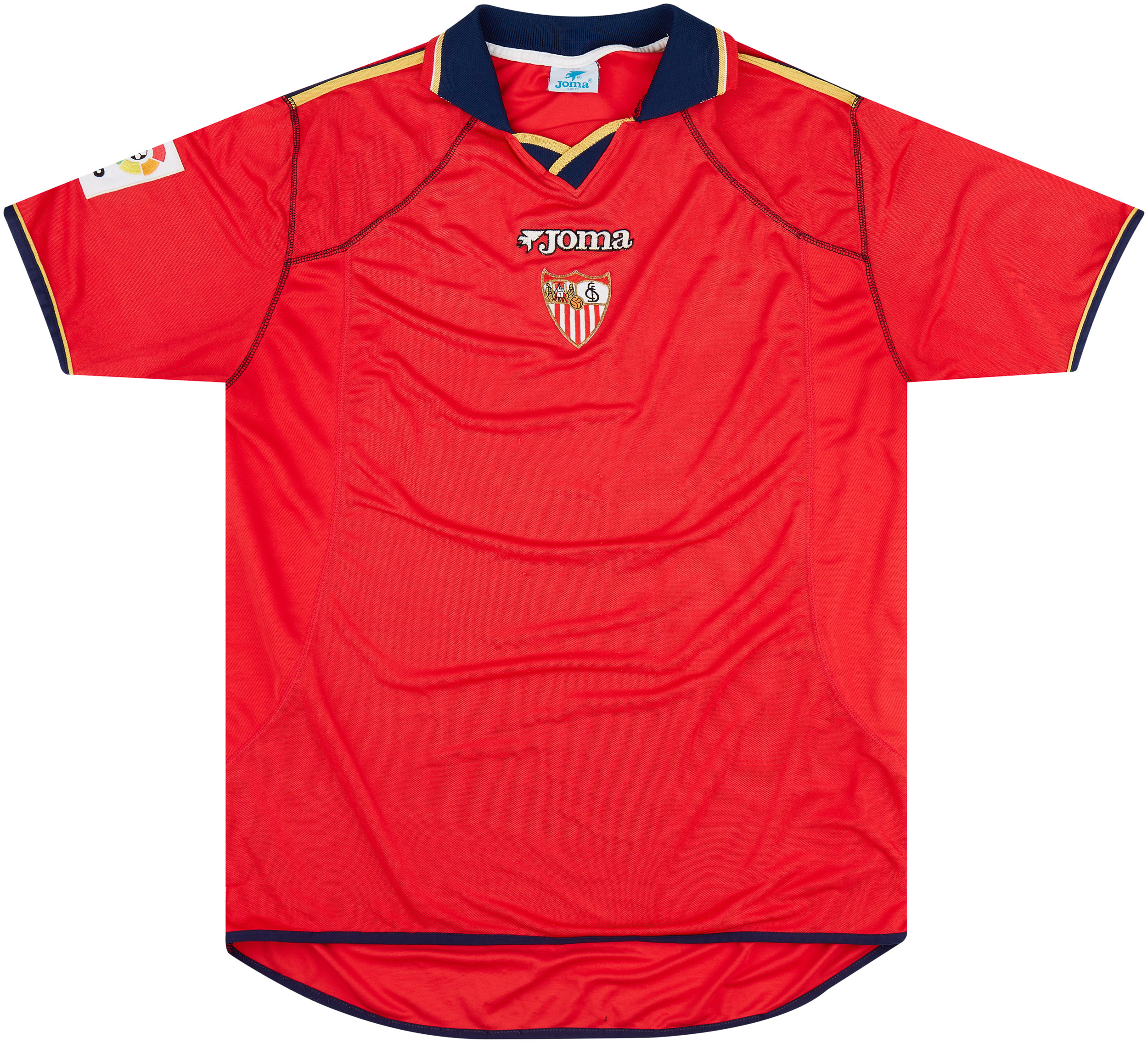 2001 02 Sevilla Away Shirt 6 10 XL 2001 02 Sevilla Away Shirt 6 10 XL