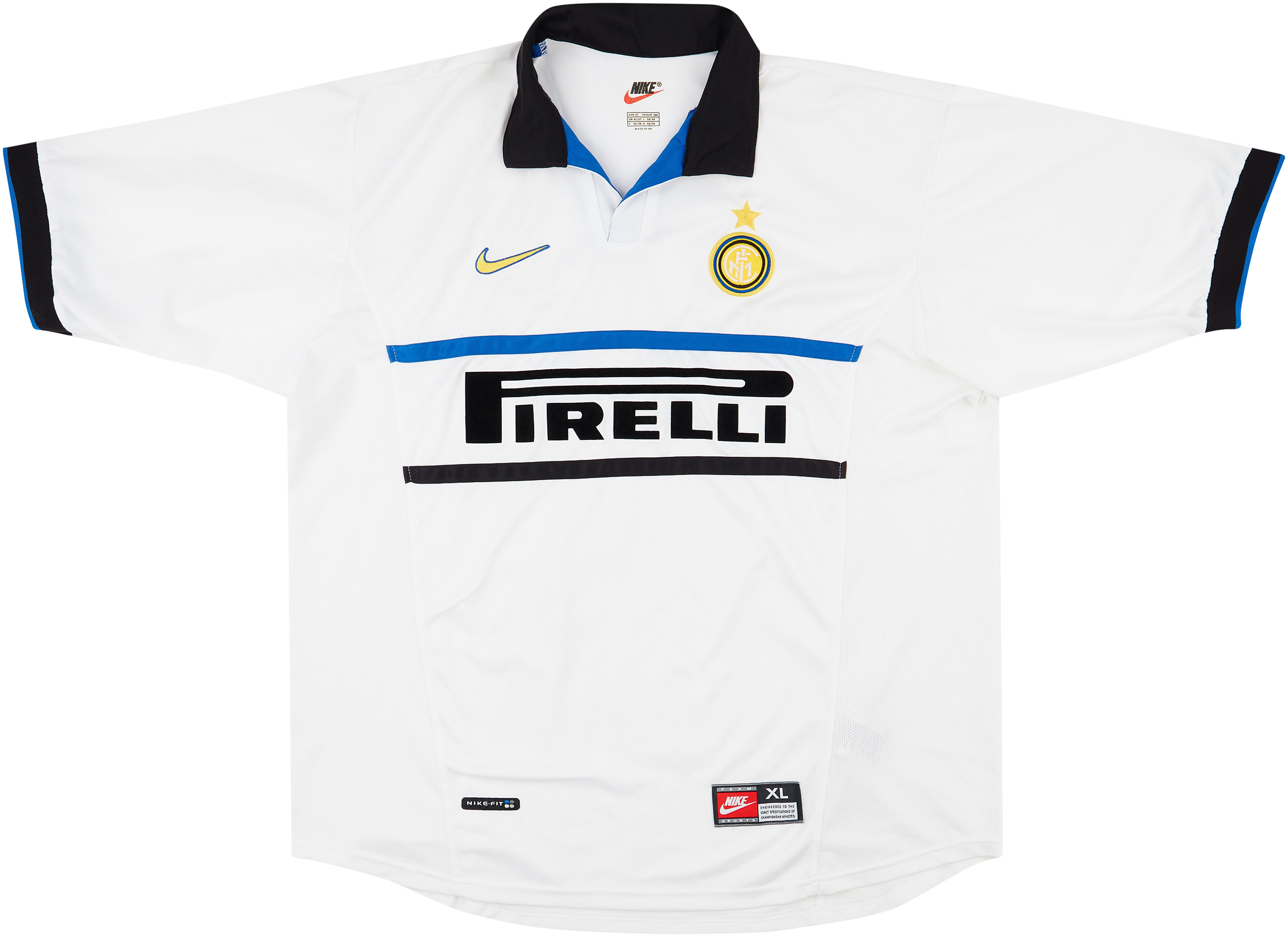 1998-99 Inter Milan Away Shirt - Excellent 8/10 - (XL)