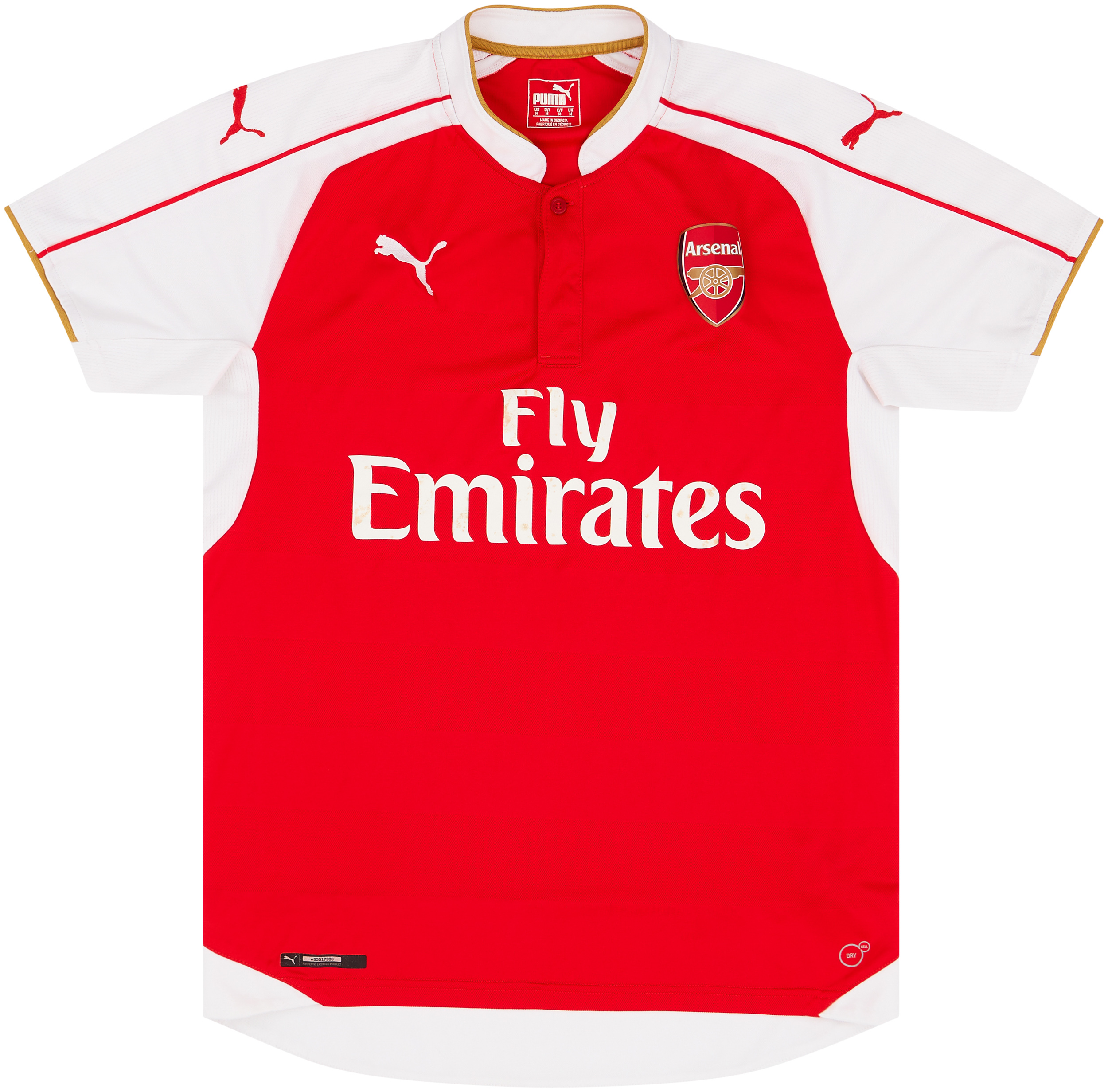 2015-16 Arsenal Home Shirt - Excellent 9/10 - (L)