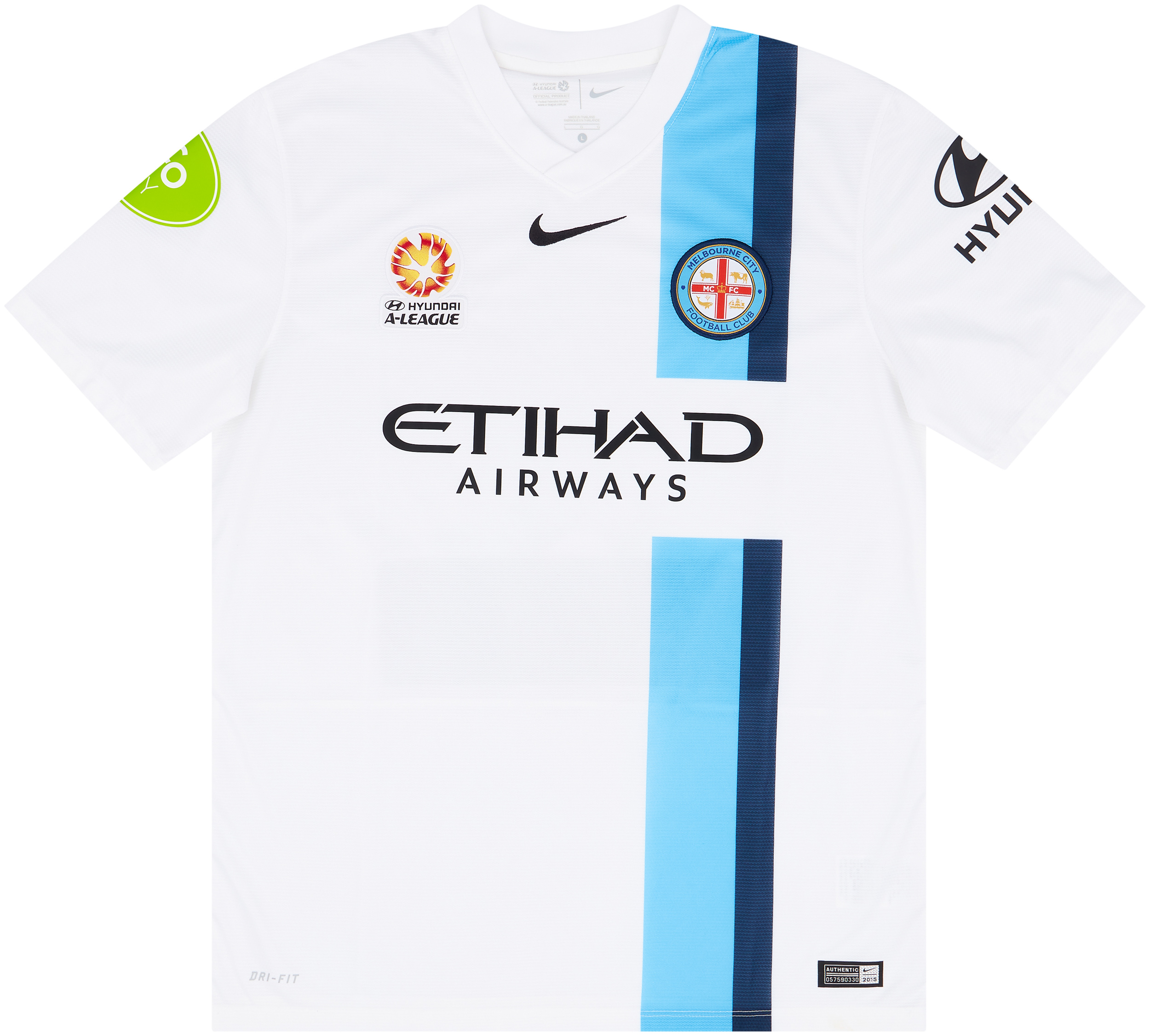 2015-16 Melbourne City Home Shirt - Excellent 9/10 - (L)
