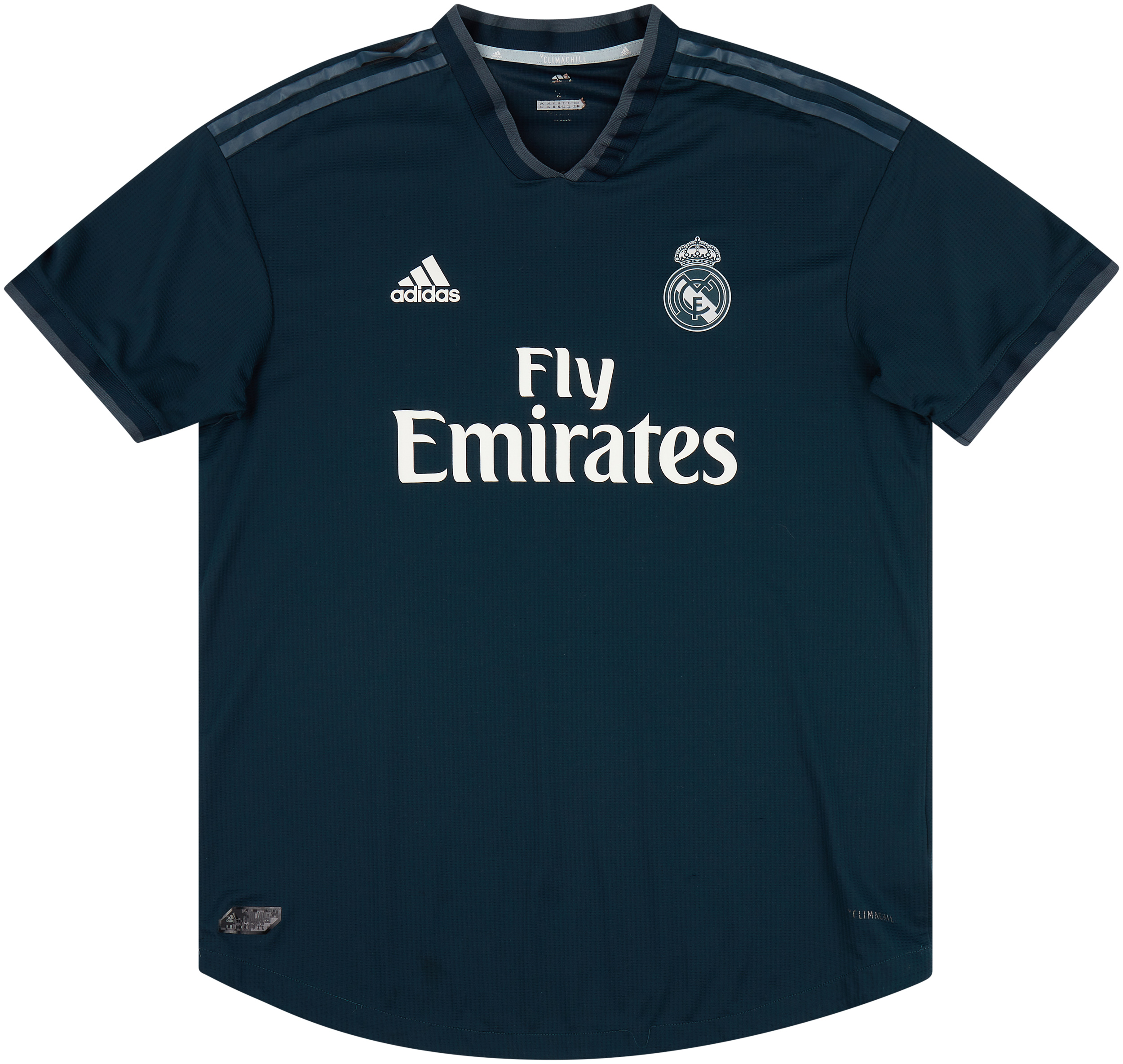 2018-19 Real Madrid Authentic Away Shirt - Fair 4/10 - (XL)