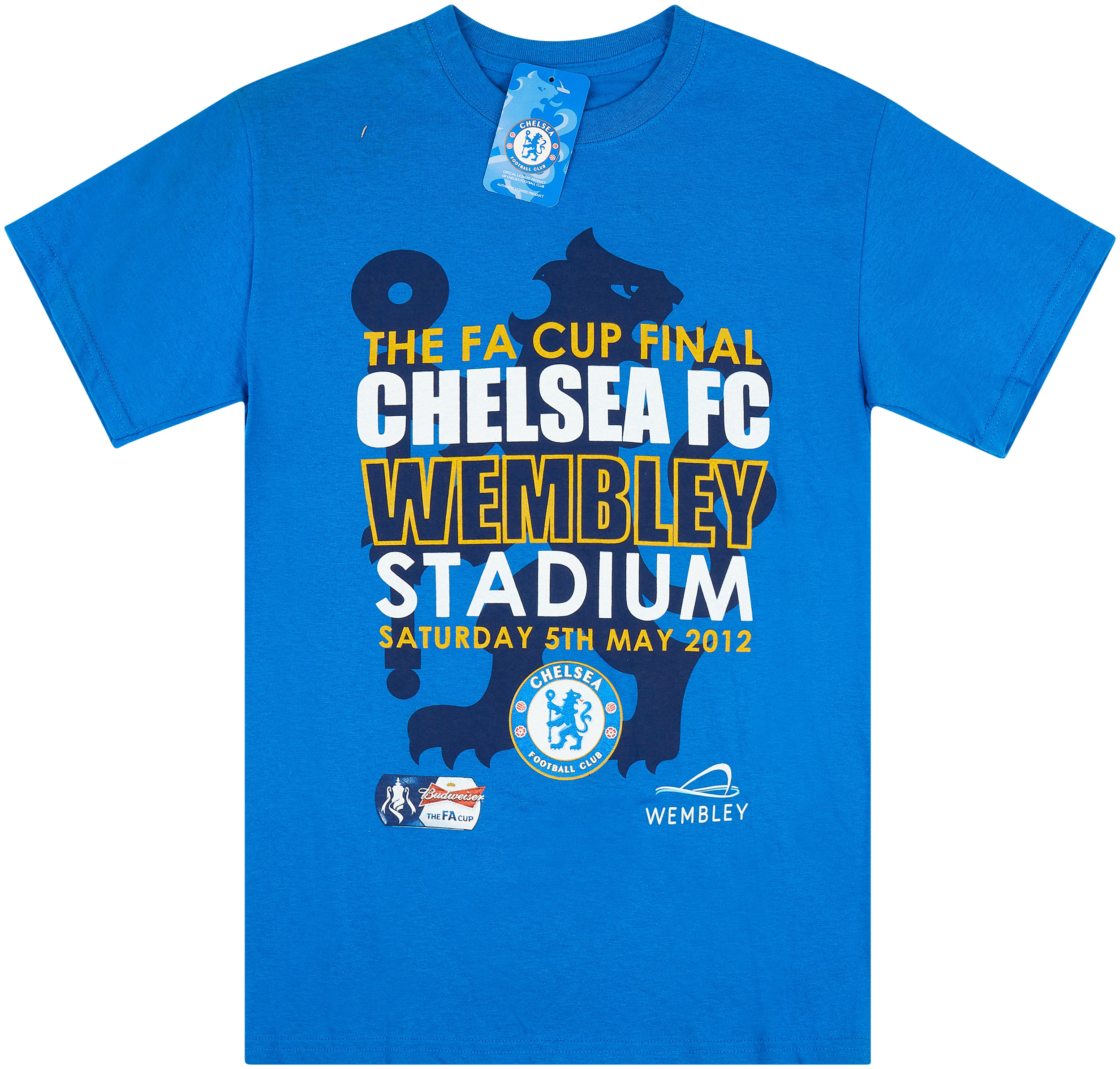 2012 Chelsea FA Cup Final Cotton Tee (S)