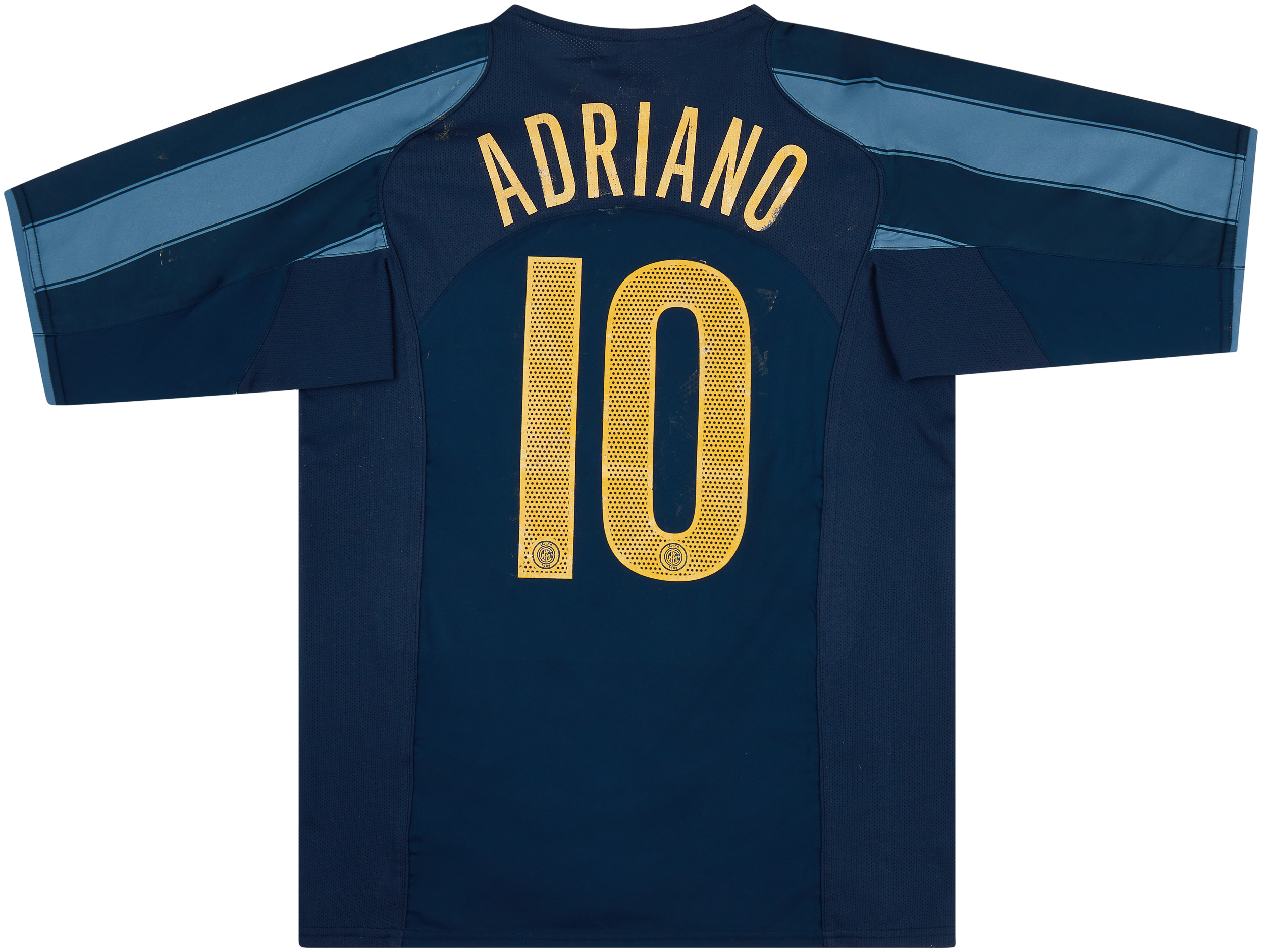 2004-05 Inter Milan Third Shirt Adriano #10 - Good 5/10 - (M)