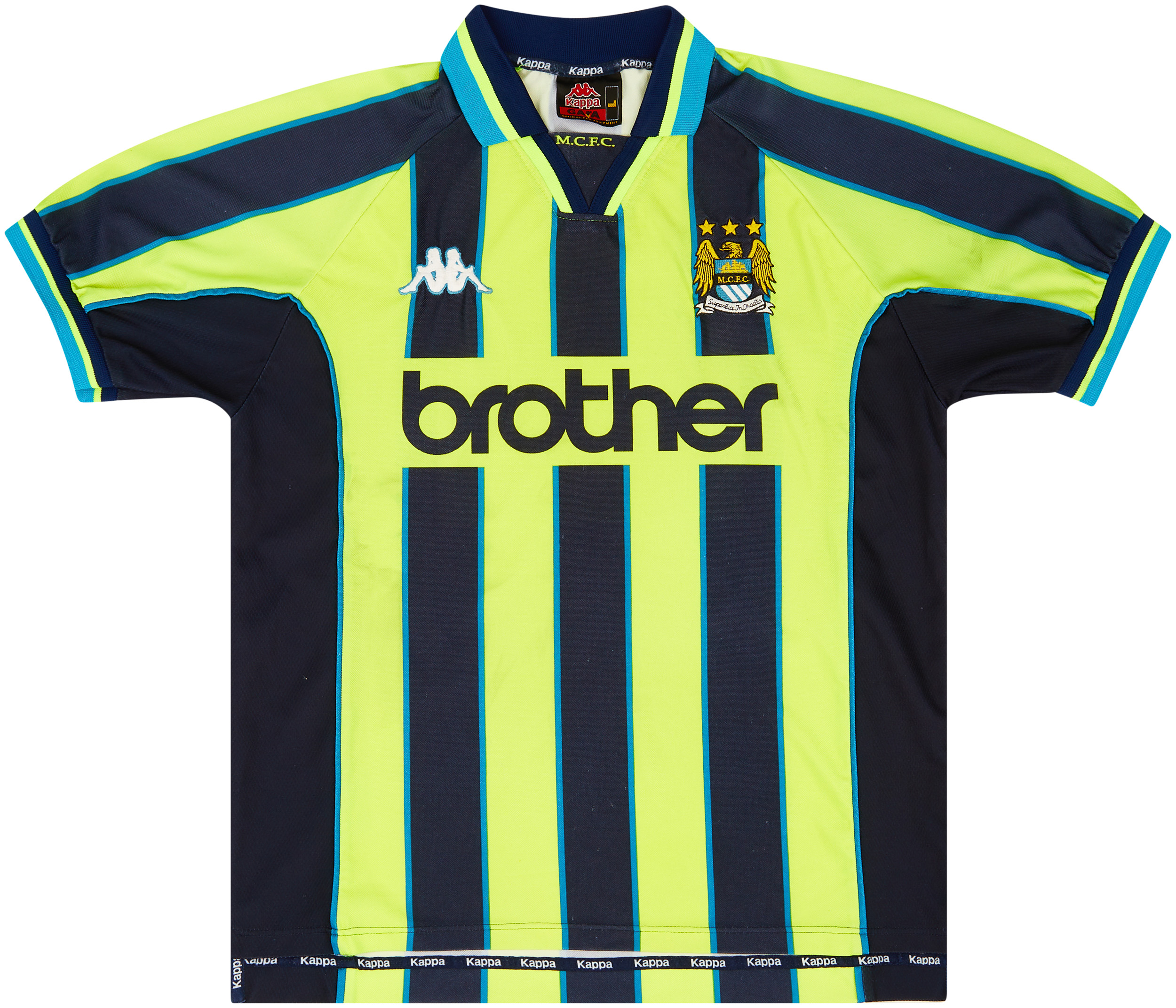 1998-99 Manchester City Away Shirt - Excellent 9/10 - (L)