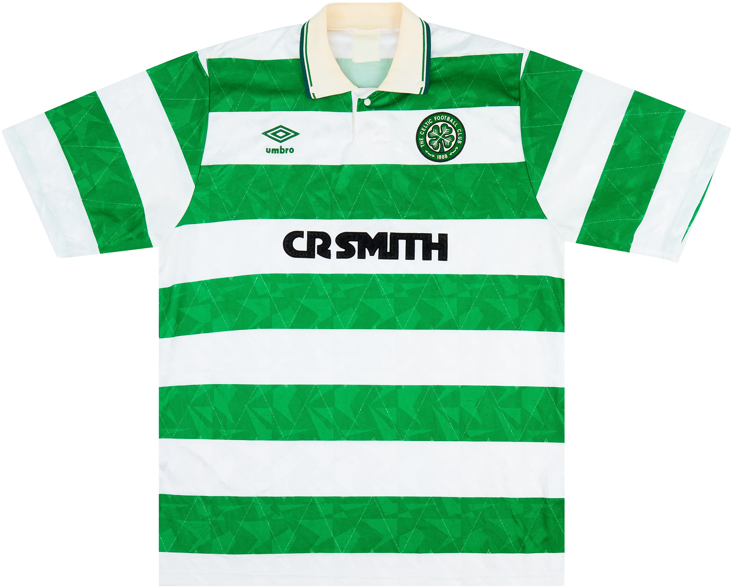 1989-91 Celtic Home Shirt - 8/10 - (L)