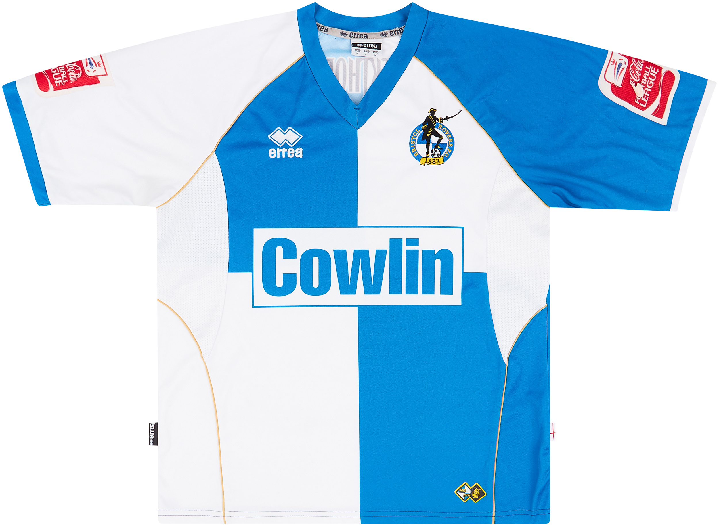 2008-09 Bristol Rovers Home Shirt - Good 5/10 - (M)
